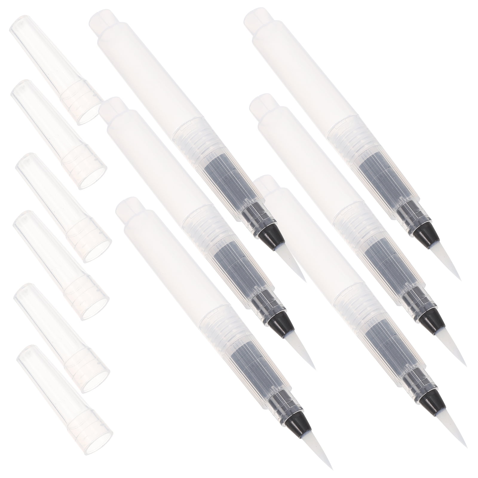 6pcs Water Coloring Brush Pens Watercolor Painting Pen Drawing Brush ...