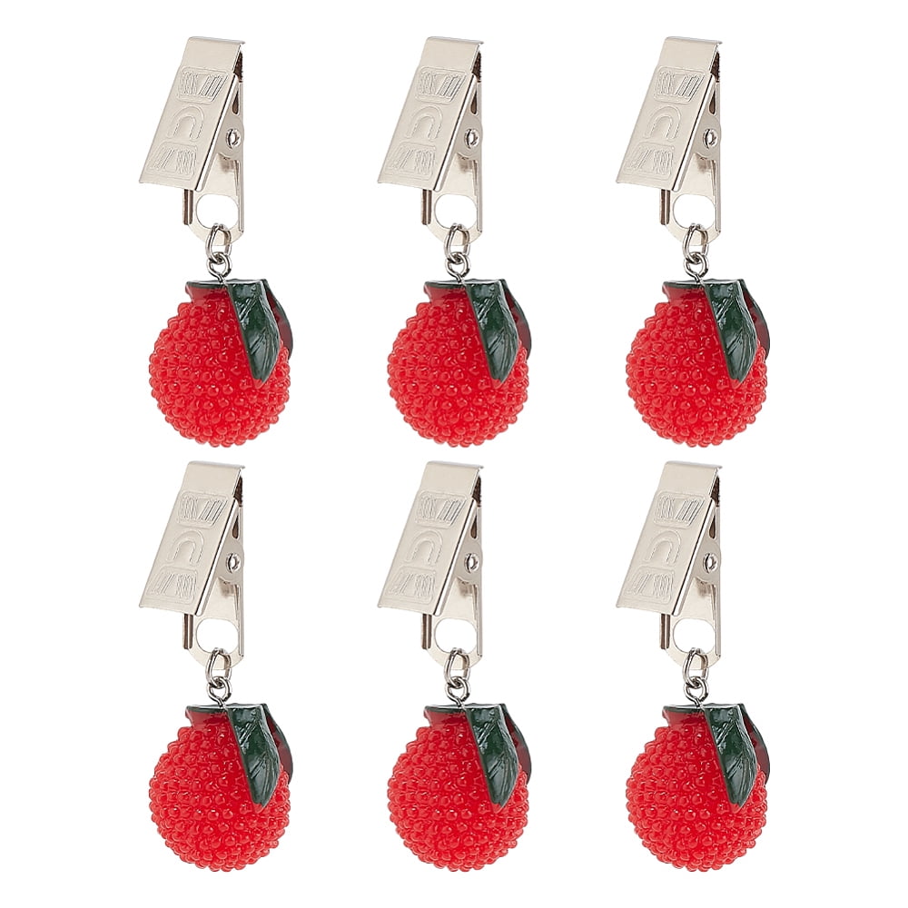 6pcs Waxberry Tablecloth Weight Clips Handicraft Tablecloth Clamps ...