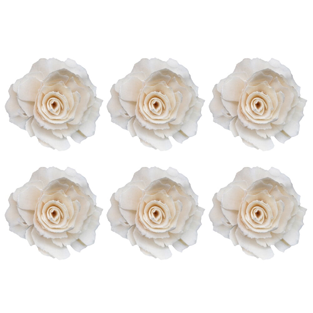 6pcs White Synthetic Material Diffusers for Decor with Natural ...