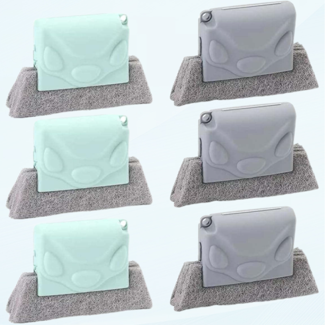 6pcs Window Slides Hand Air Supplies Cover Brush Gap Cleaning ...