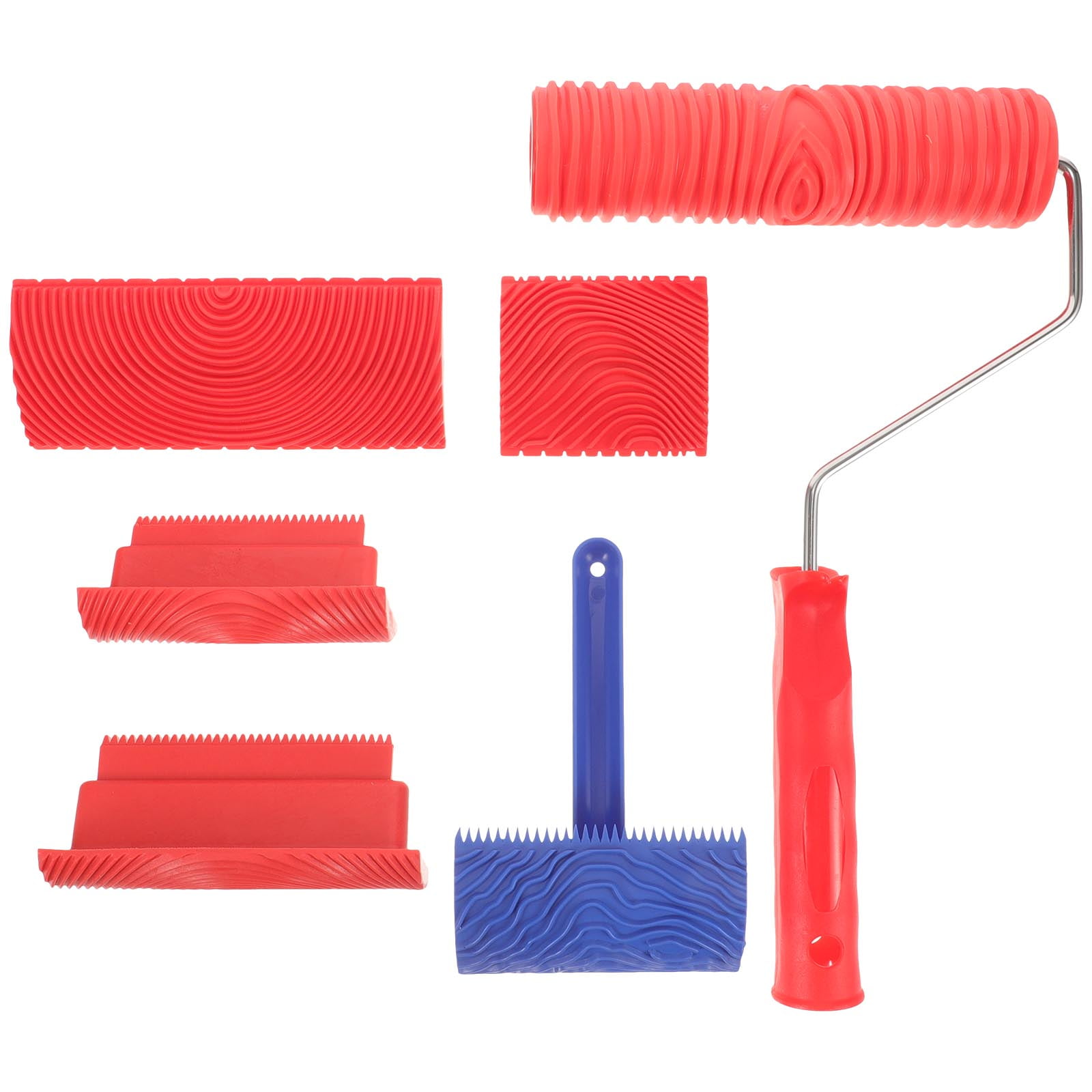 6pcs Wood Graining Tool Set Wood Grain Tool Wood Texture Graining ...