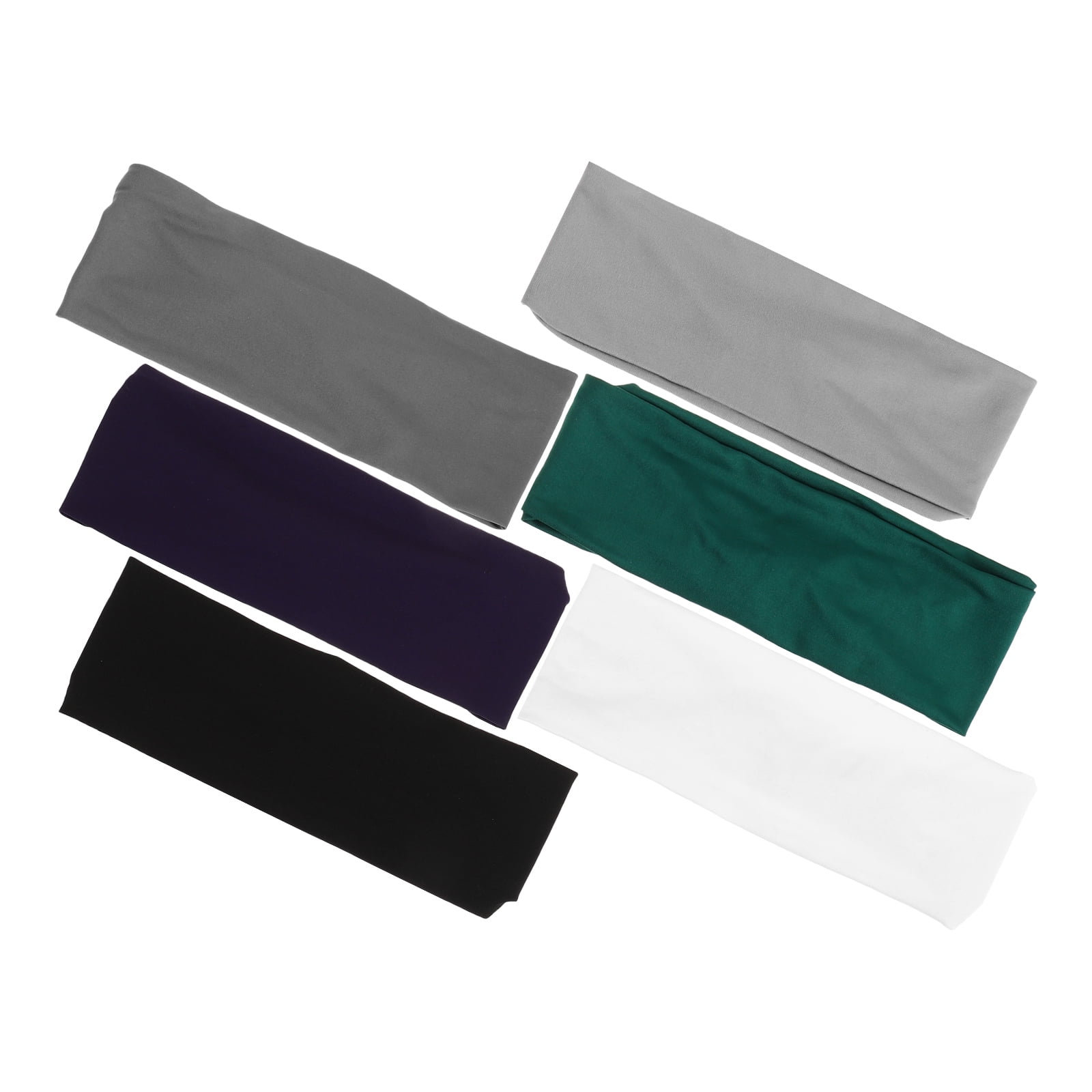 6pcs Workout Headbands for Men and Women, Sweatbands for Gym, Running ...