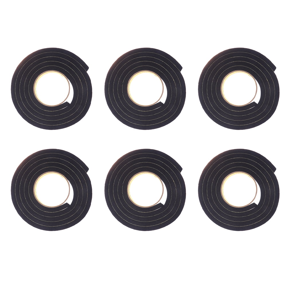 6pcs of Door Draft Stopper Under Door Sponge Seal Door Sweep Strip ...