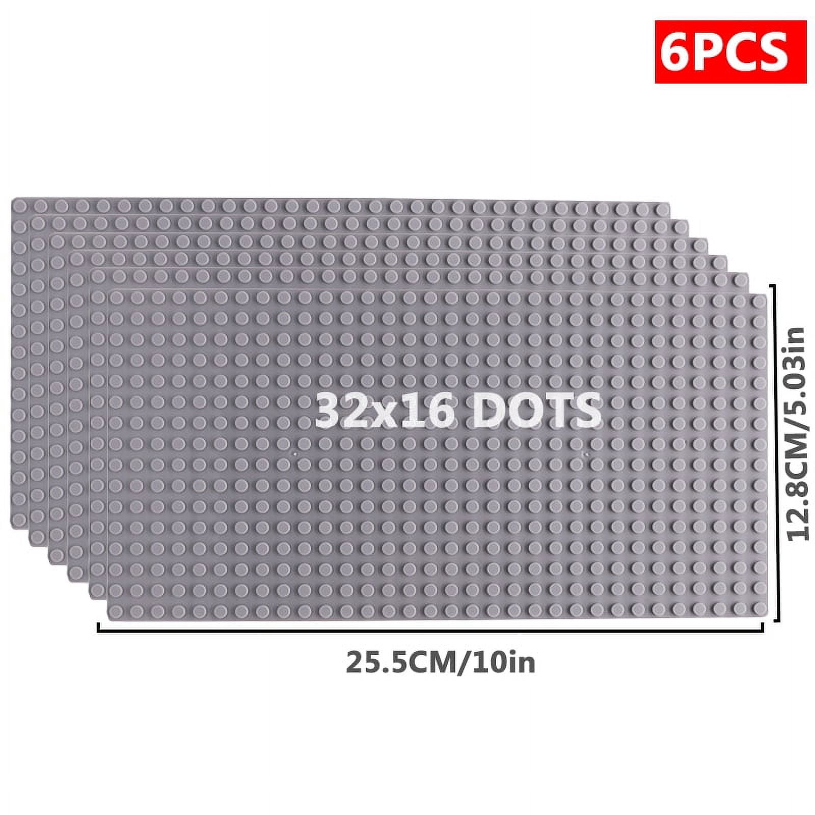 6pcs/set Base Plate 32*32 32*16 Studs Classic Figures Building Blocks ...