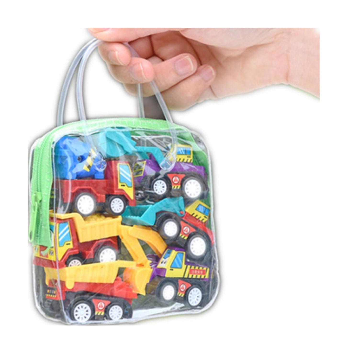 6pcs/set Classic Boy Girl Mini Small Pull Back Car Truck Vehicle Kids ...