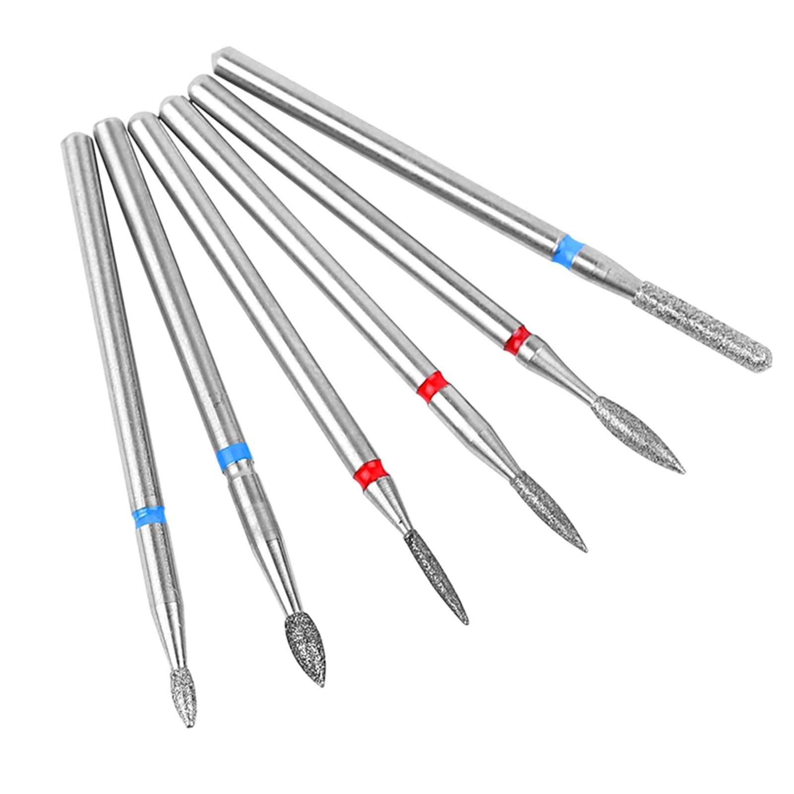 6pcs/set Rotate Nail Drill Bits Milling Nail Cutter Bits for Cleaning ...