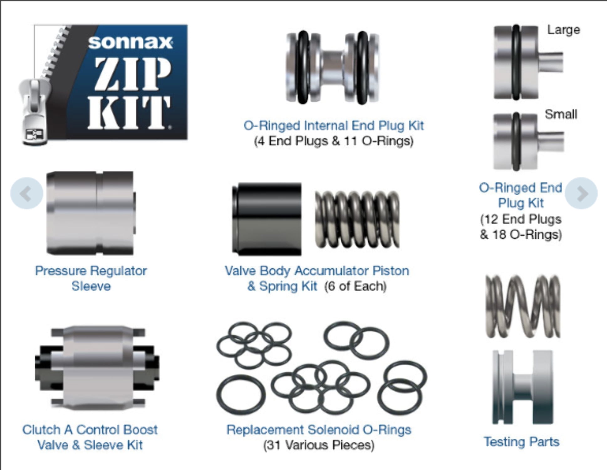 6r60 6r75 6r80 zf6hp19 zf6hp26 zf6hp32 zip kit Sonna.x Automatic ...