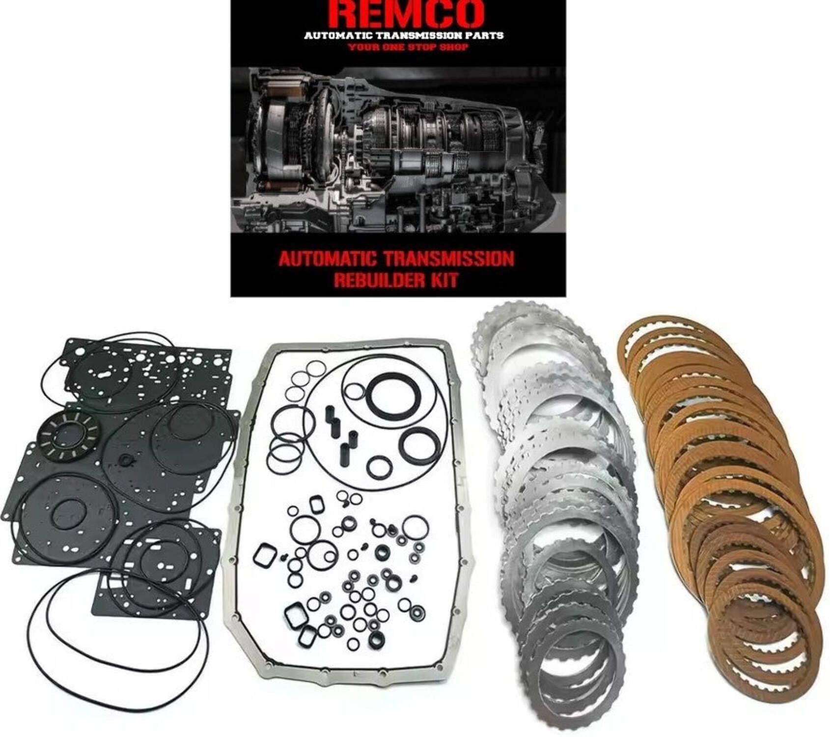 6r80 (09-14) automatic transmission rebuild MASTER kit W overhault kit ...