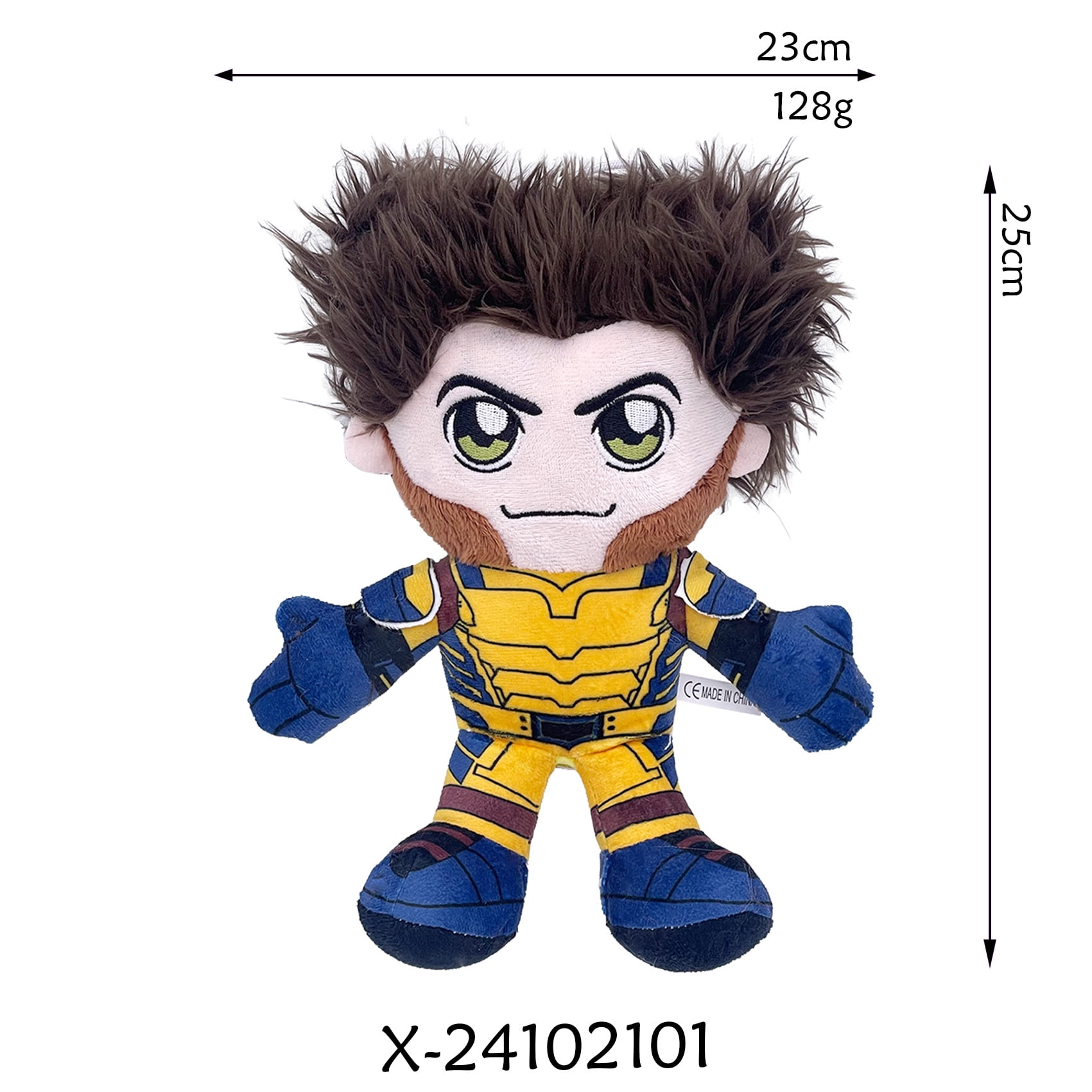 6styles New Cartoon 25cm Deadpools Plush Dolls Action Soft Stuffed ...