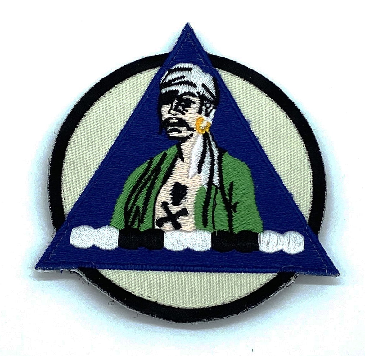 6th Bomb Wing 1950s - Pirate with Eye Patch – Plastic Backing, 3.5 ...