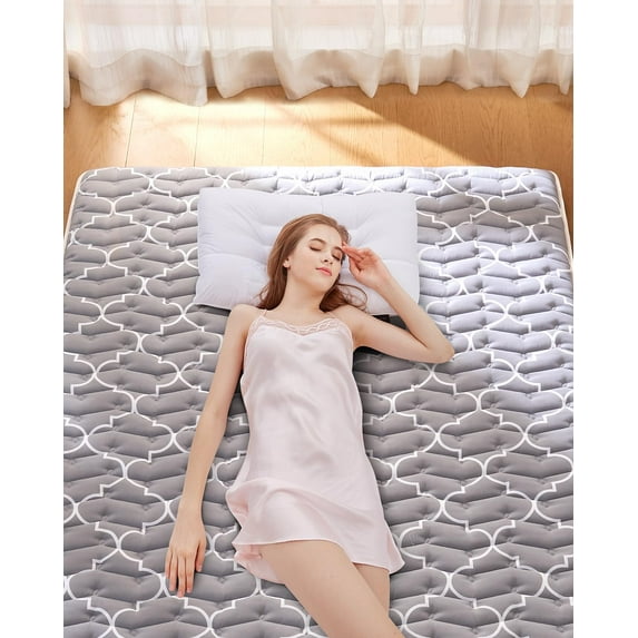 6th Generation Japanese Floor Futon Mattress - Extra-Thick 9-Layer ...