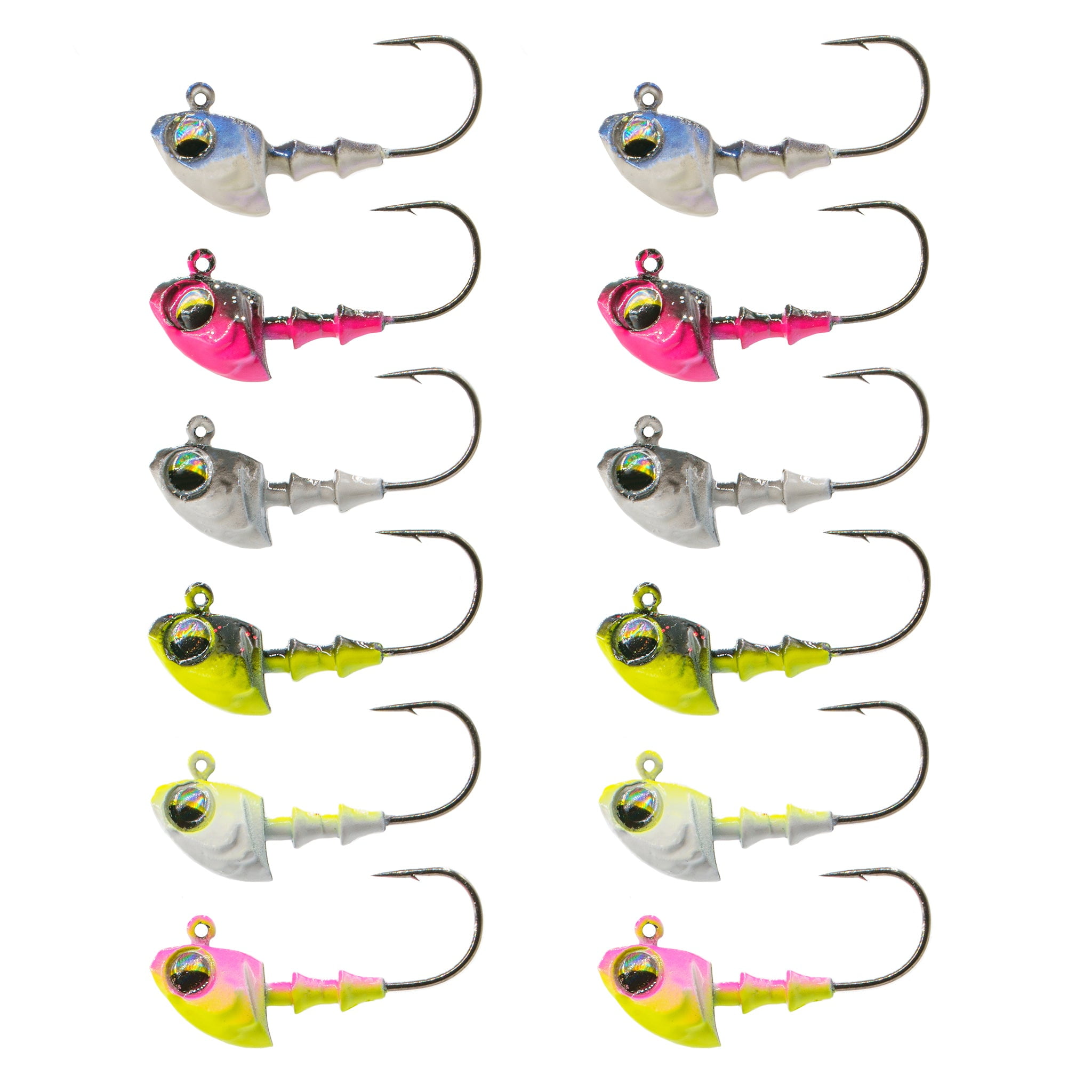 6th Sense – Crappie Jig Heads – Crappie Fishing – Bulk-Pack – For Soft ...