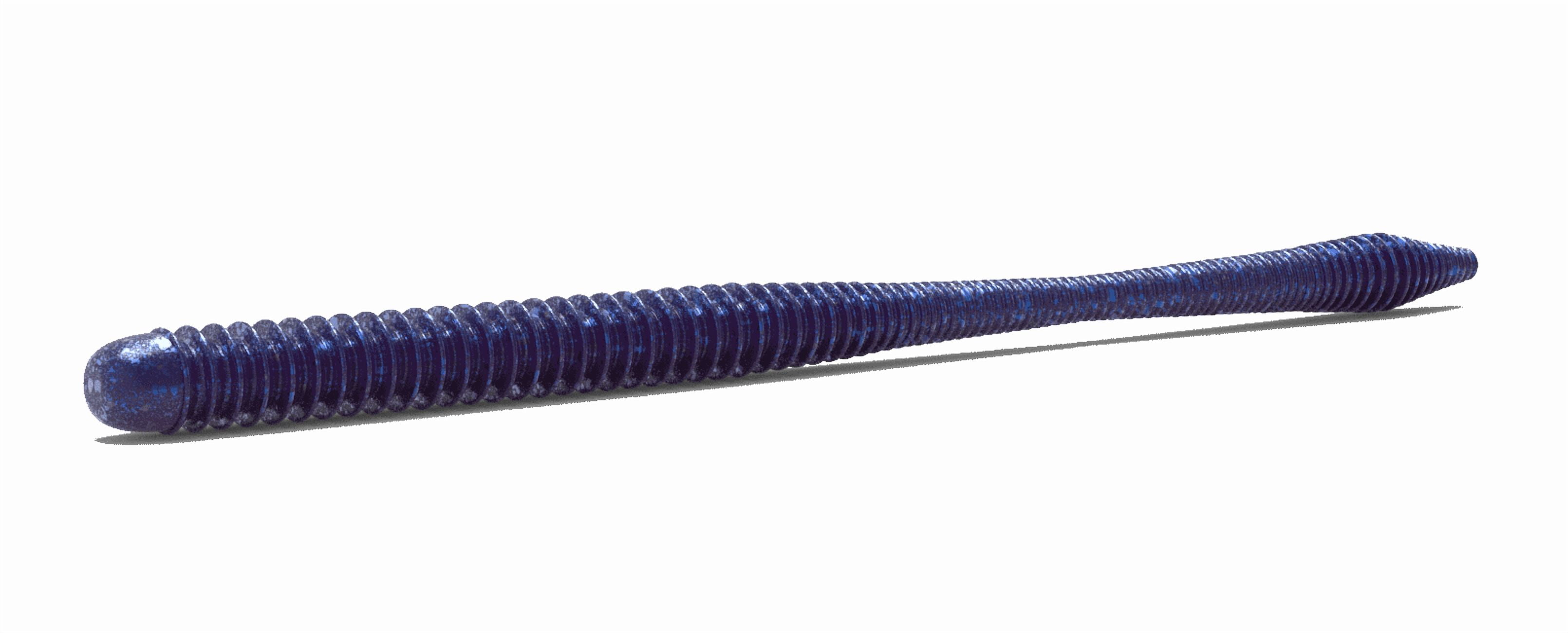6th Sense Fishing Divine Shakey Worm 6.3 - Plum Fleck - Walmart.com