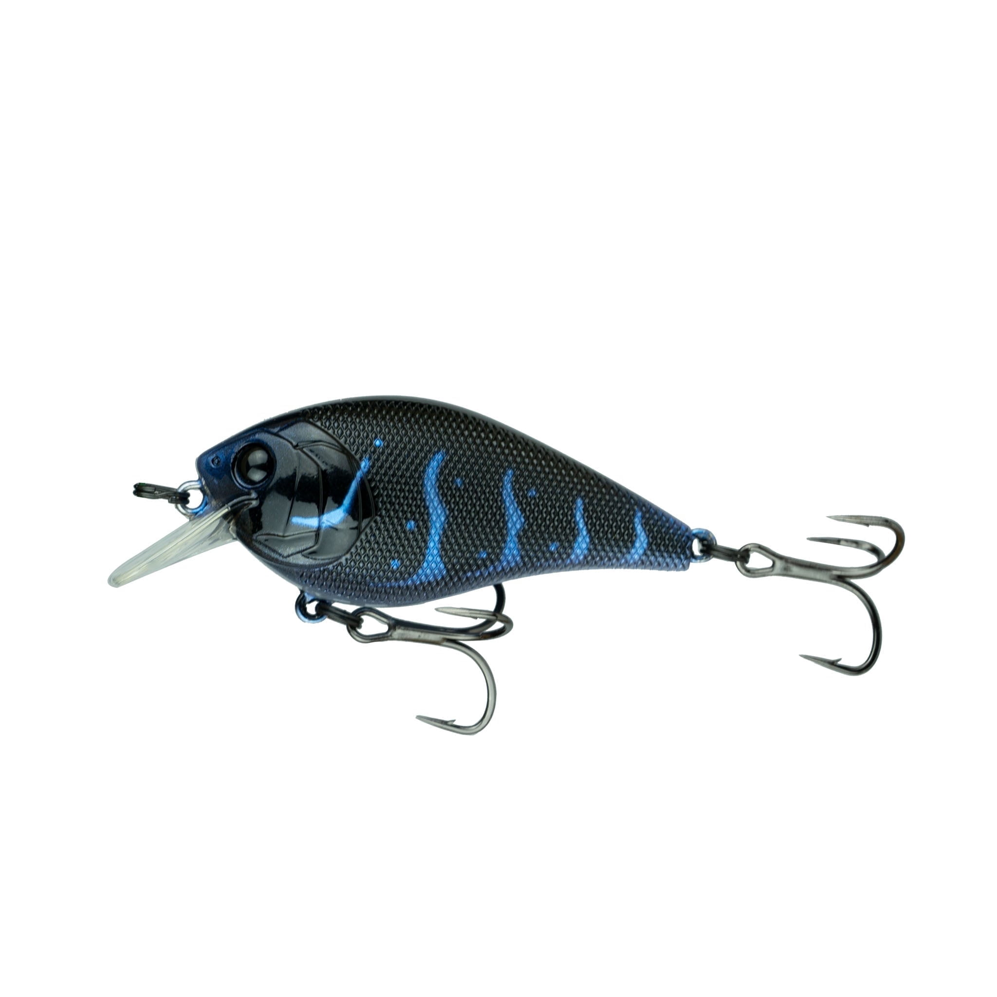 6th Sense Crush 50X Squarebill Crankbait Black N Blue Craw Lure Bait ...