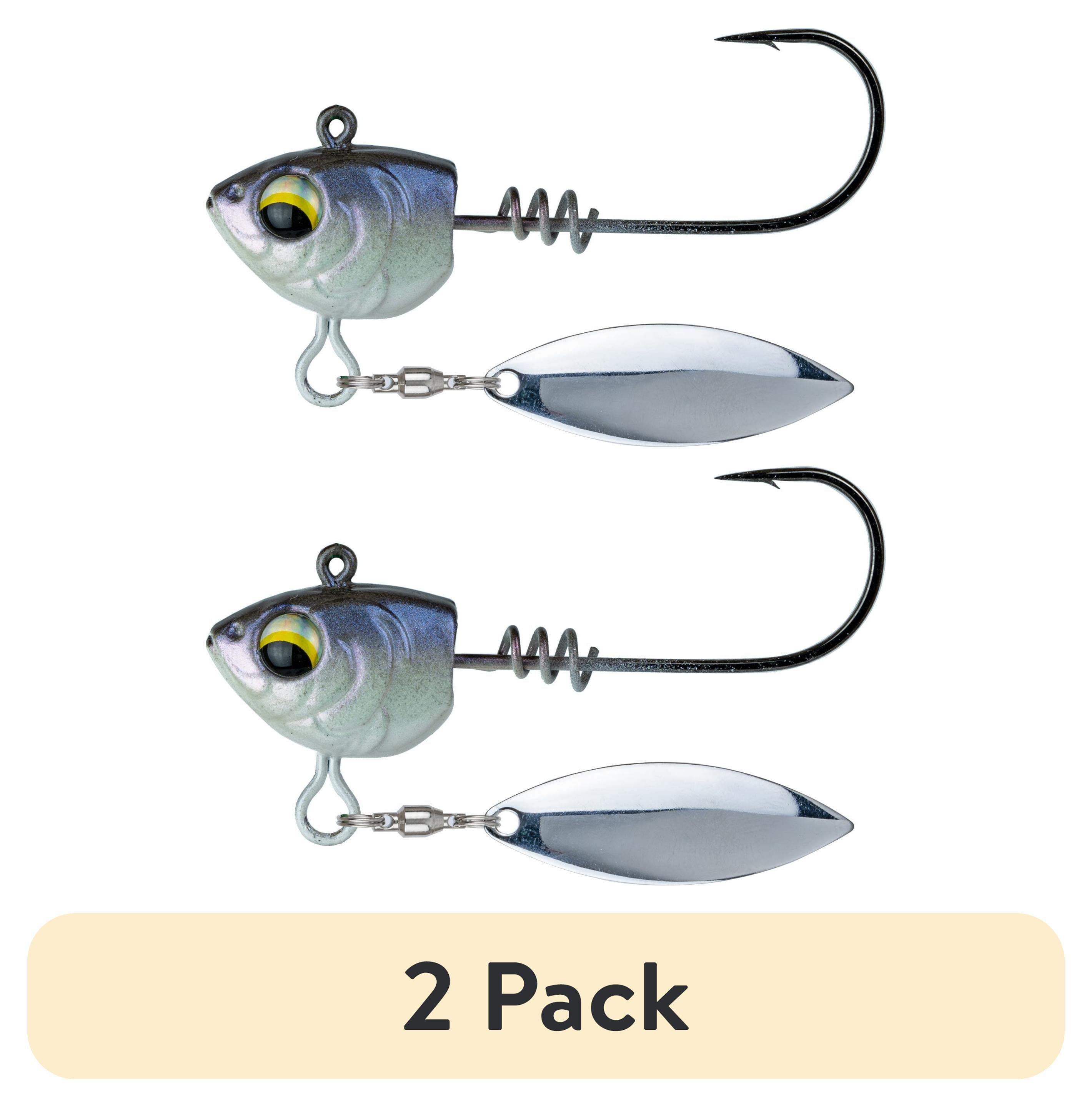(2 pack) 6th Sense Fishing Divine Underspin Jig Head - Walmart.com