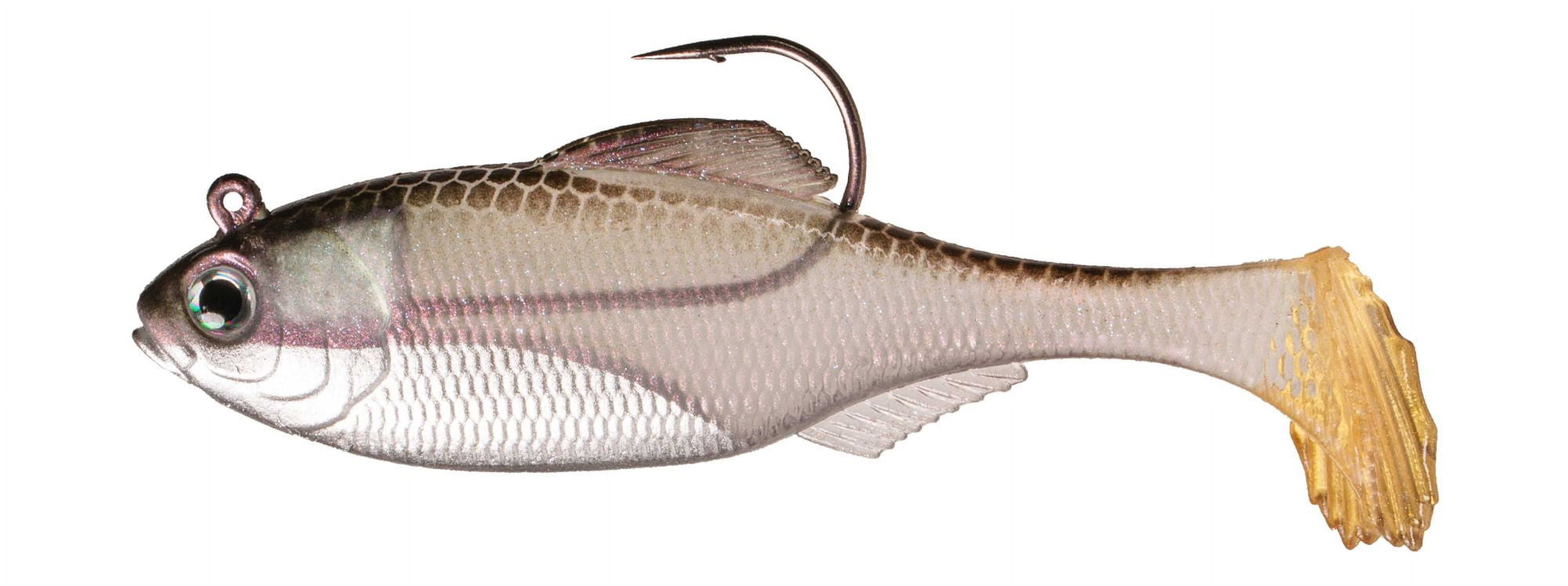 6th Sense Fishing Pano Swimbait Rigged 3.0, 1/8oz - Ghost Pro Shiner ...
