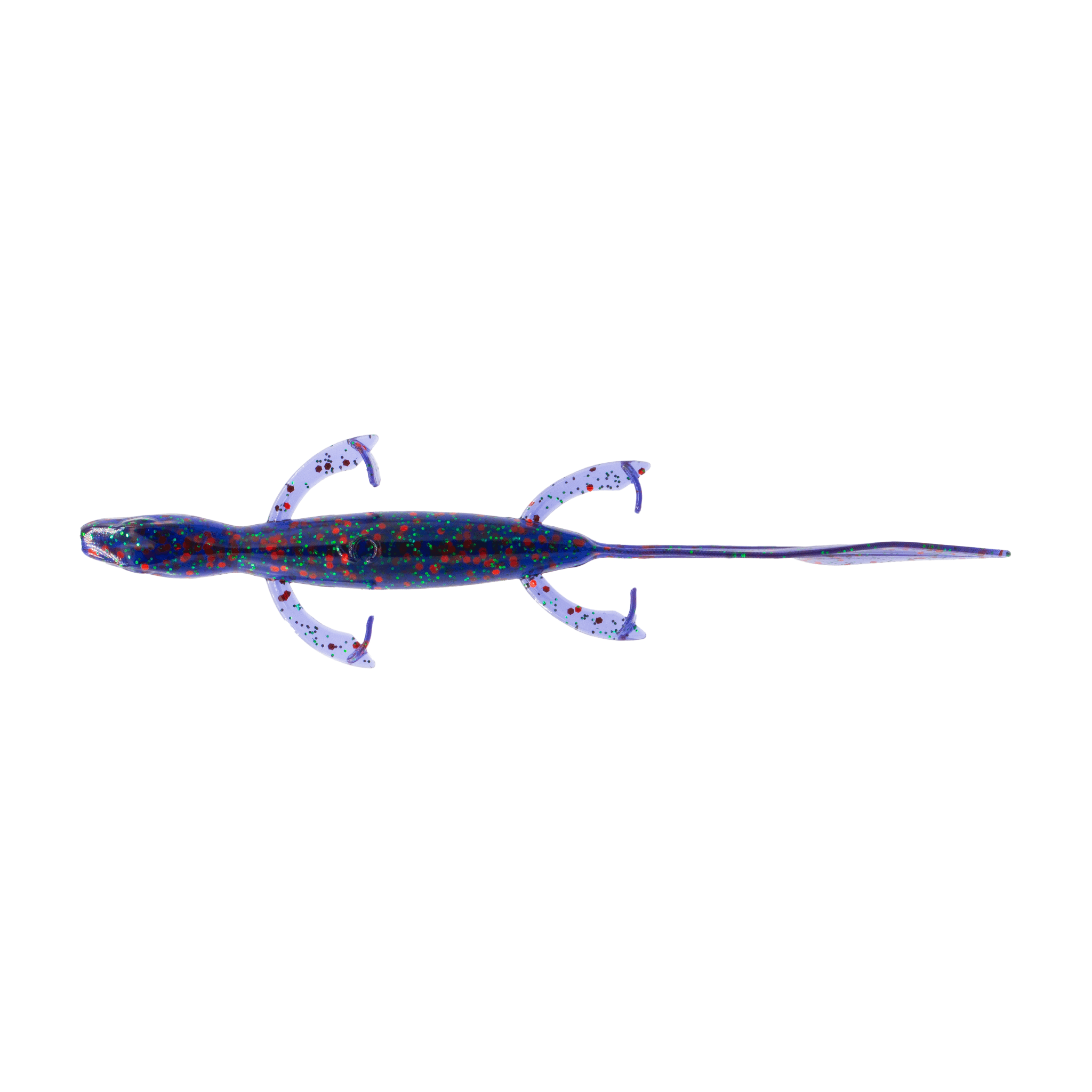 6th Sense Fishing Ridge Lizard 5.7 - Junebug Red - Walmart.com