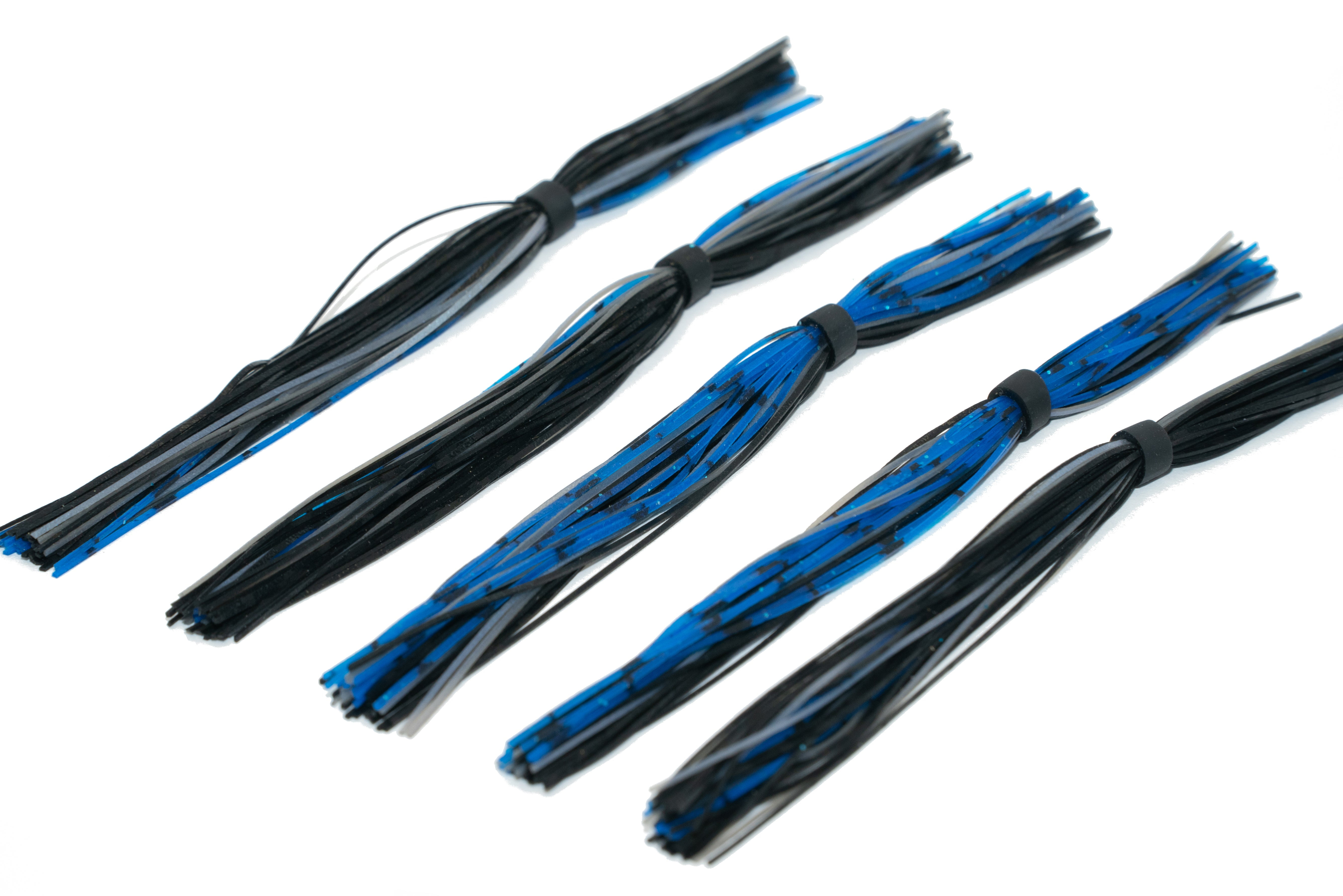 6th Sense Fishing Silicone Jig Skirt Package of 5 - Walmart.com