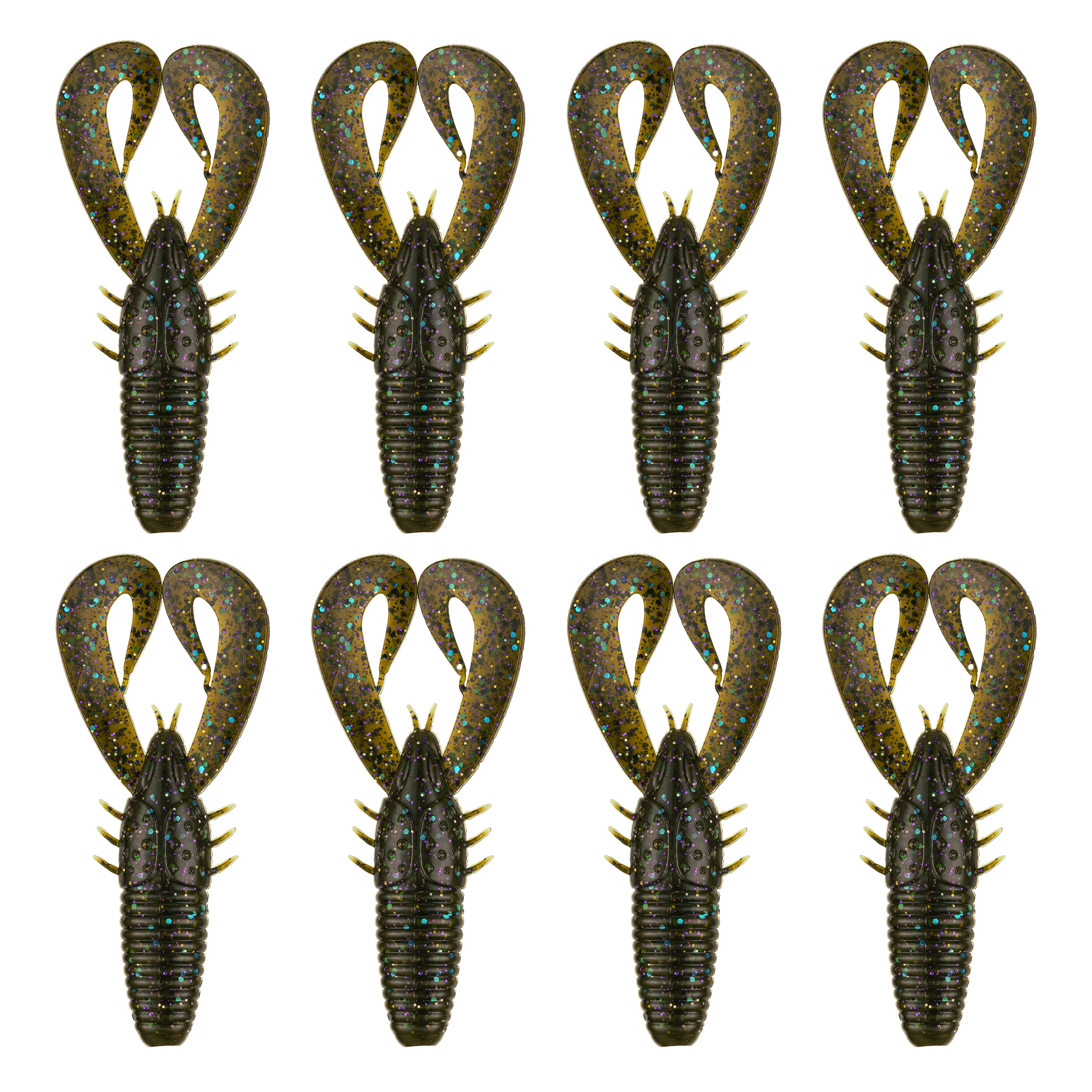 6th Sense Fishing Stroker Craw Series Soft Plastic Flipping Bait ...