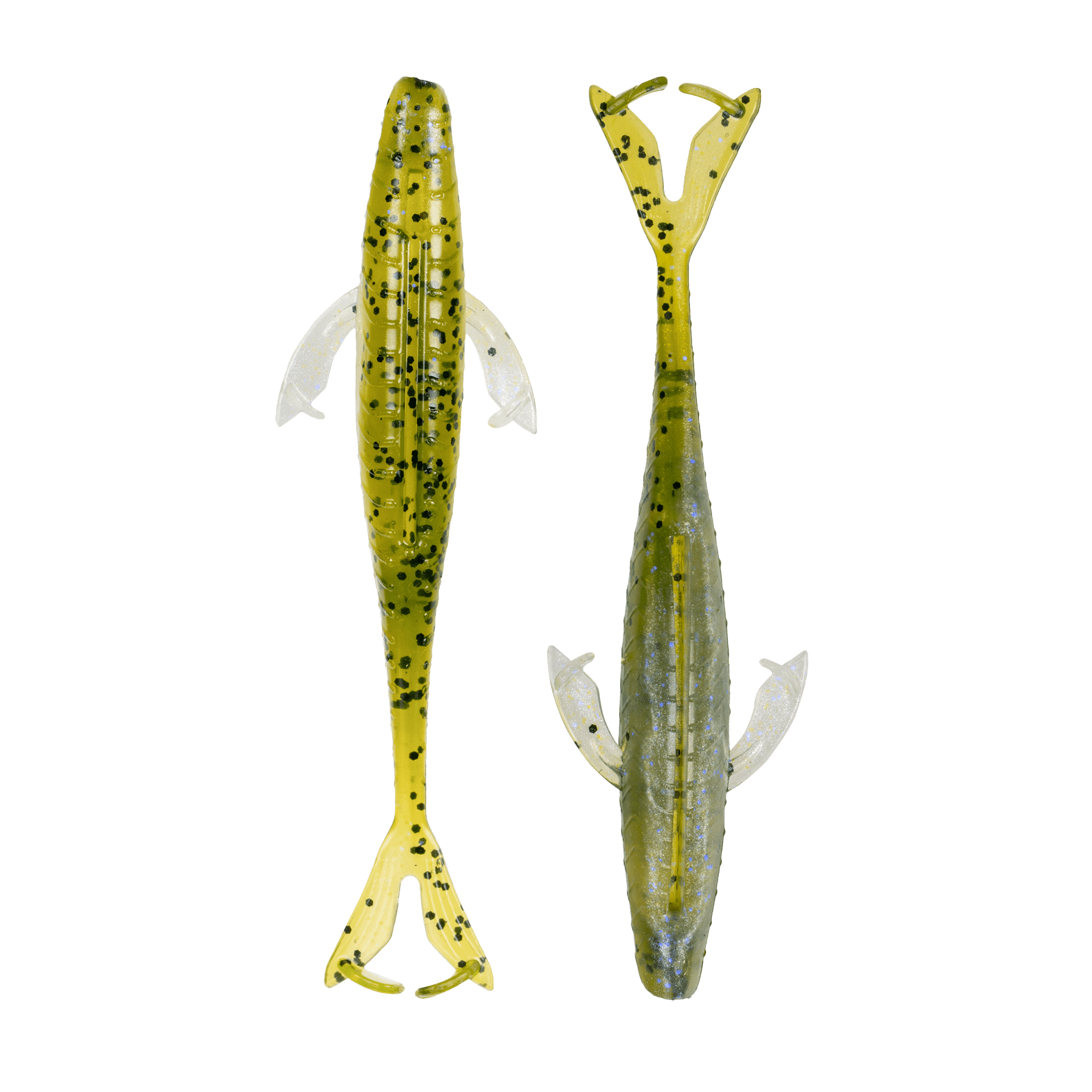 6th Sense – Hondo 4.5 Hybrid Soft Plastic Bass Fishing Lure, Split Tail ...