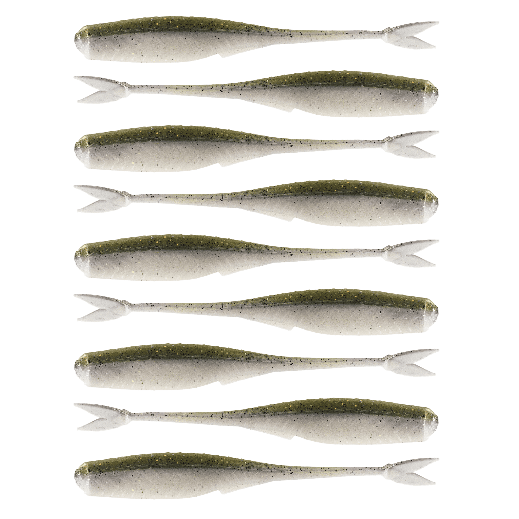 6th Sense Fishing 4'' Soft Plastic Juggle Minnow Lures, Swim Bass ...