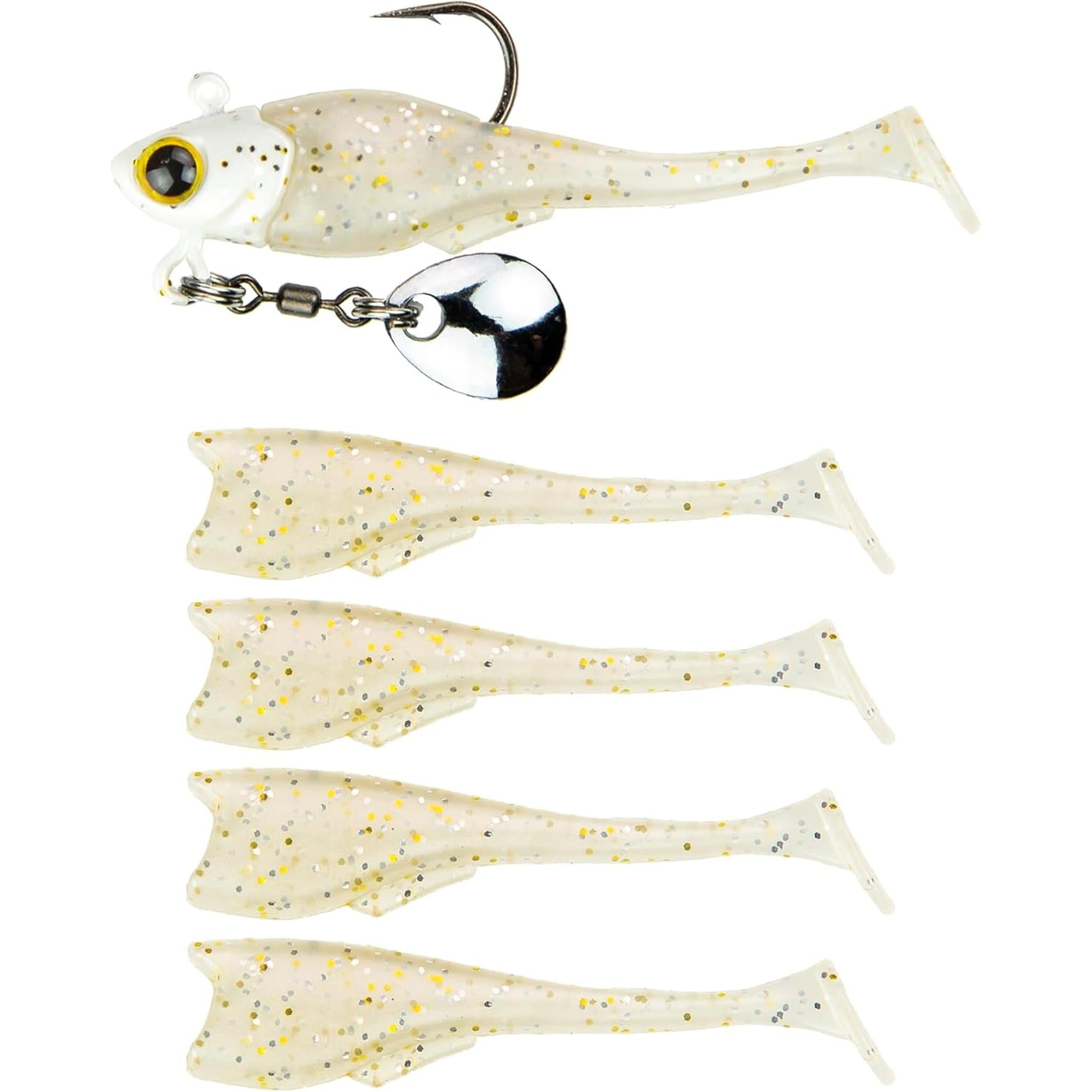 6th Sense – Pecos Underspin Kit Crappie Fishing Lure with Willow and ...