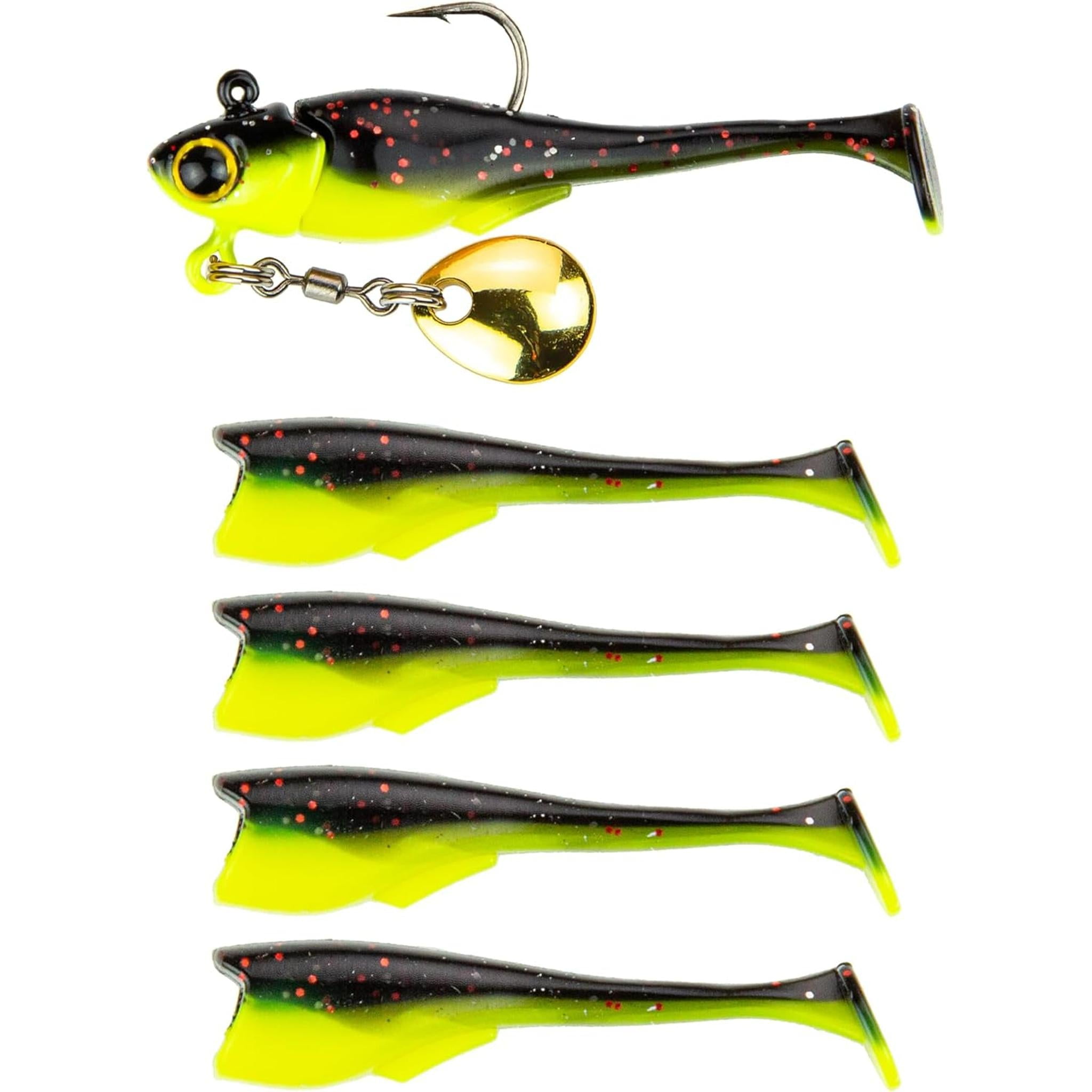 6th Sense – Pecos Underspin Kit Crappie Fishing Lure with Willow or ...