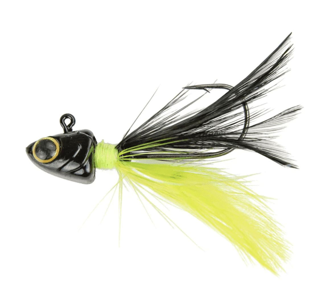 6th Sense Pluck Hair Jig - Designed with Josh Jones, Crappie Lure with ...