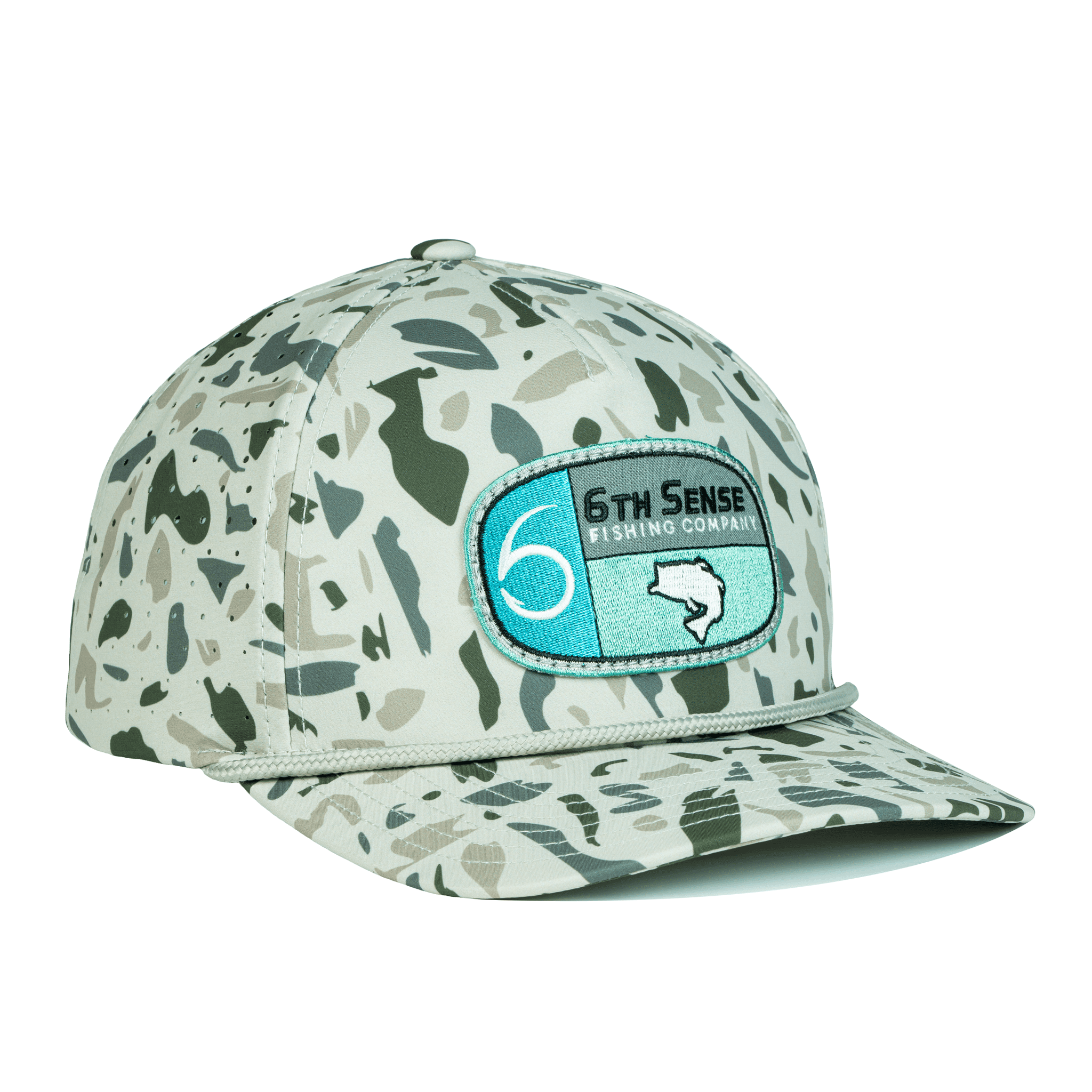 6th Sense - The WaterWood - Flag Stamp - Adjustable Fit Hat - Walmart.com