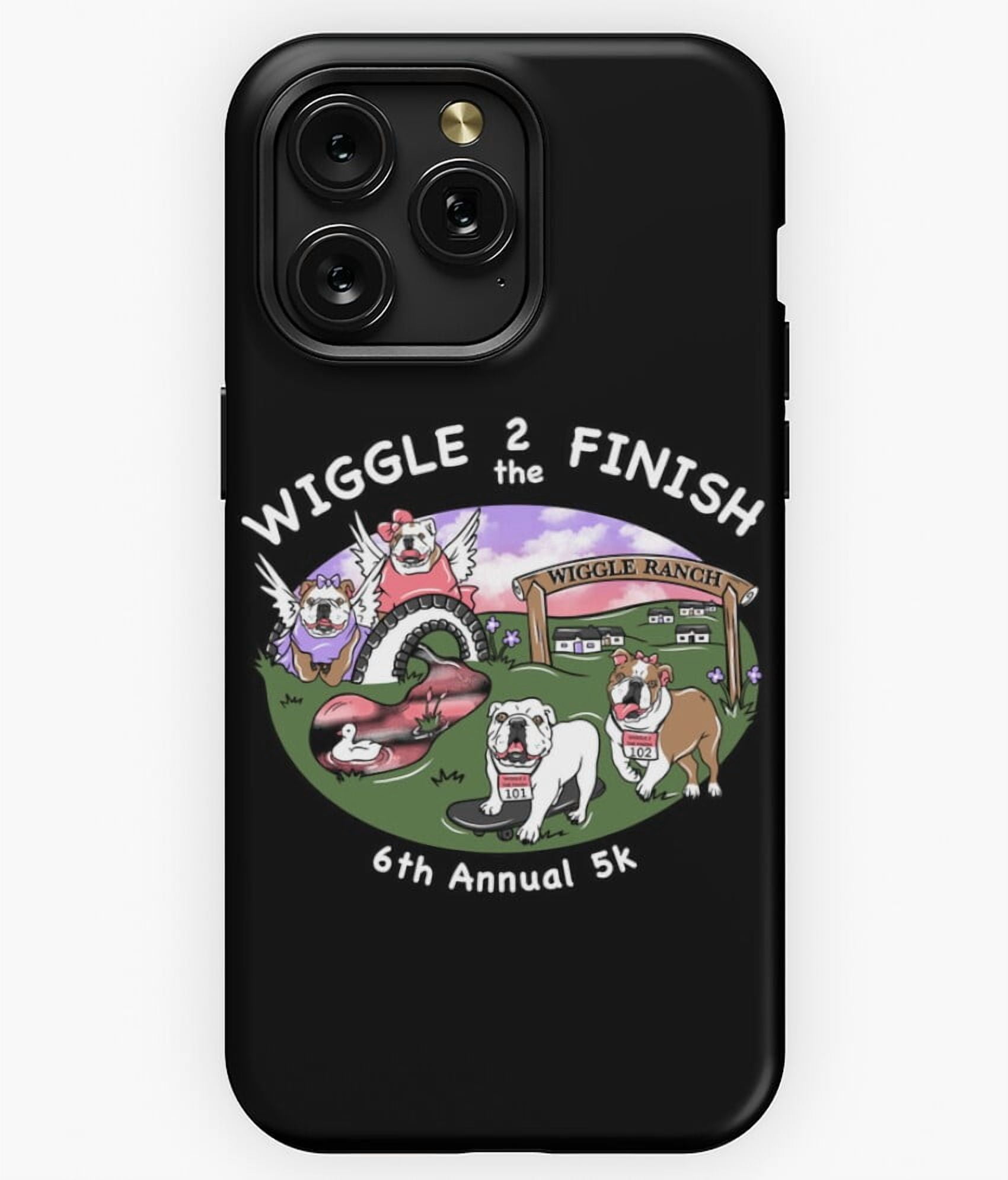 6th Wiggle To The Finish Funny Fan Running Graphic A1783 Phone Case for ...