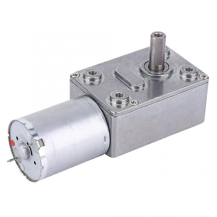 6v/12v24v High Torque Engine Mini Metal Worm Gear Motor Dual-axis ...
