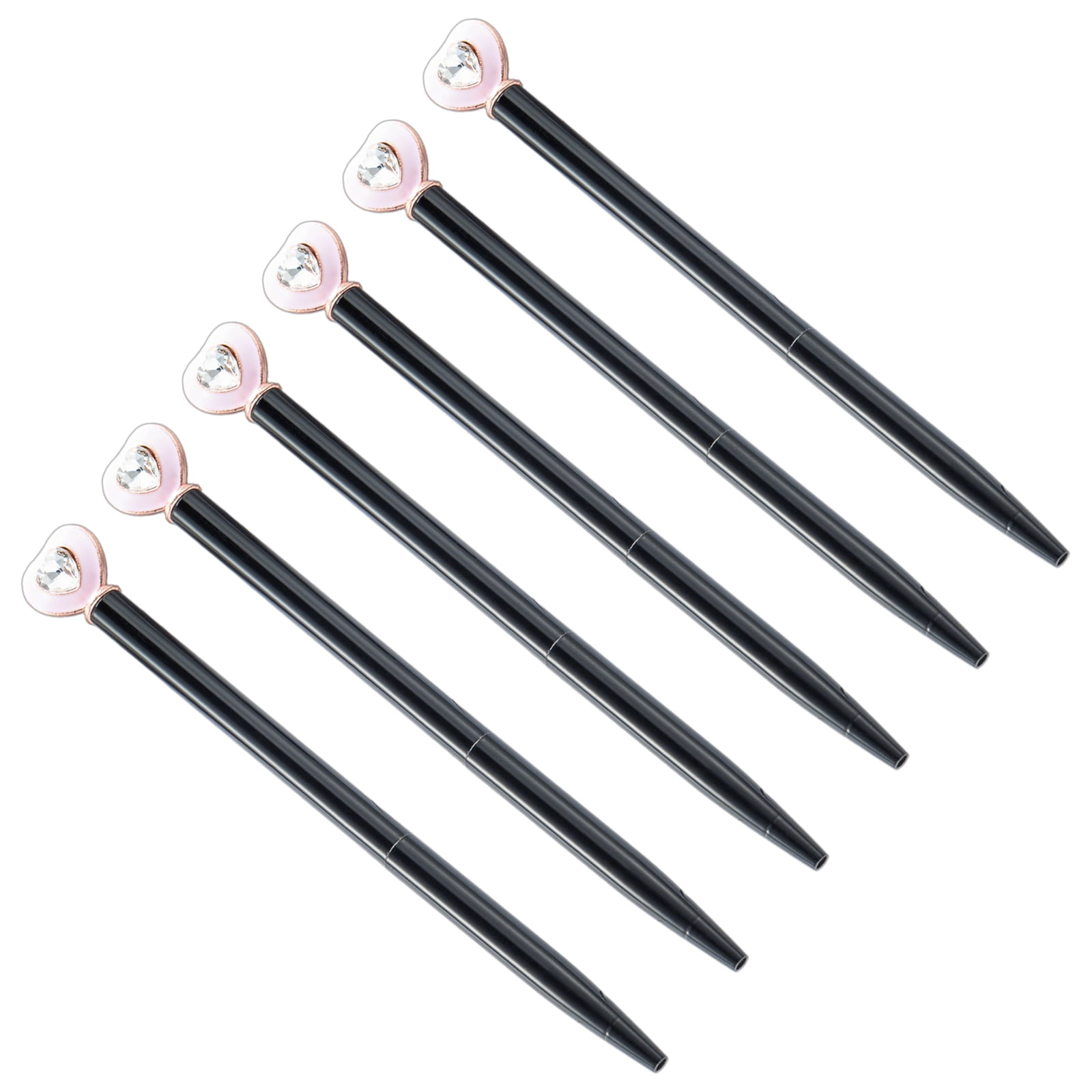 6x 1.0mm Love Heart Ballpoint Pen Smooth Writing Pen Signatures Pen ...