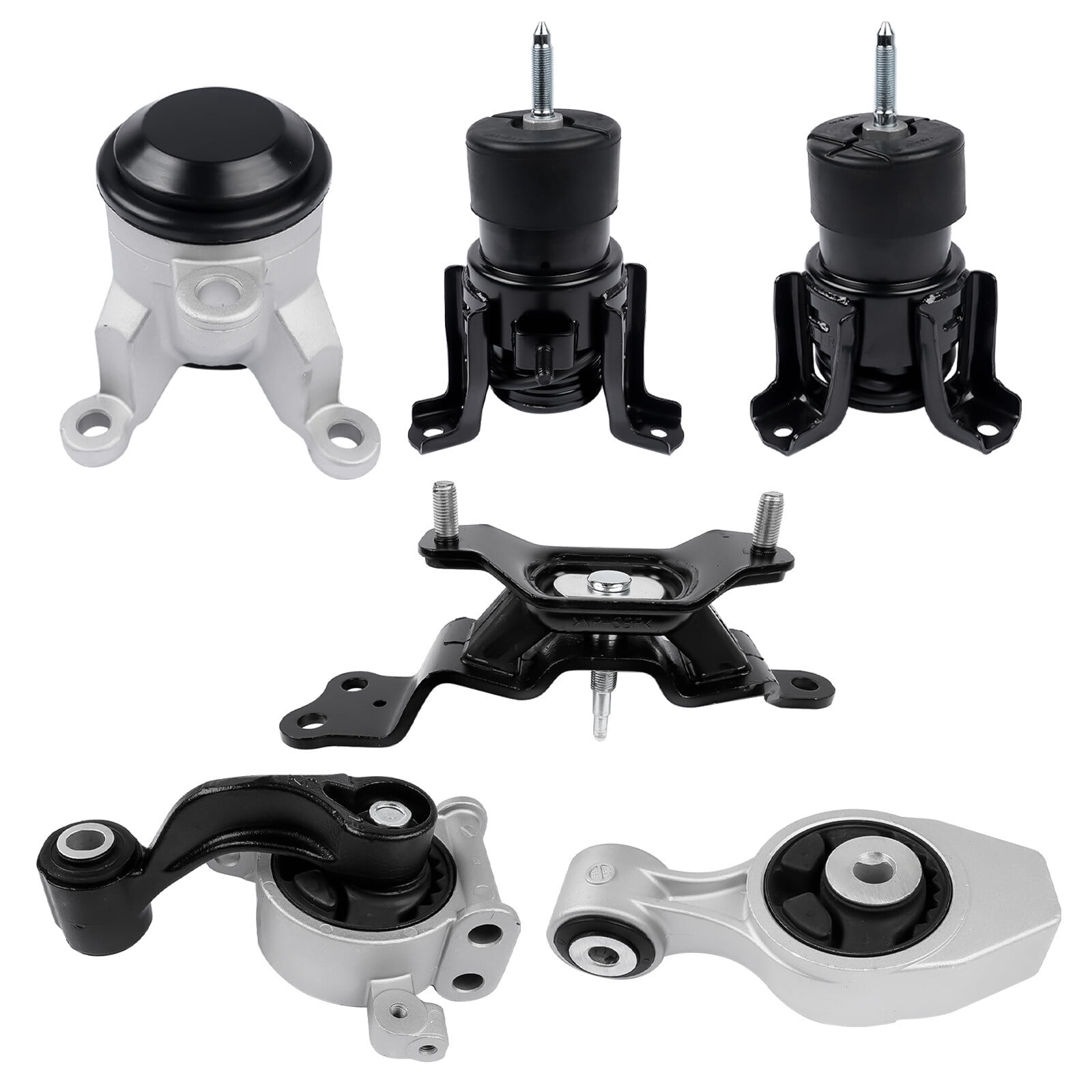 6x Engine & Transmission Mounts Set for Nissan Pathfinder JX35 QX60 3 ...