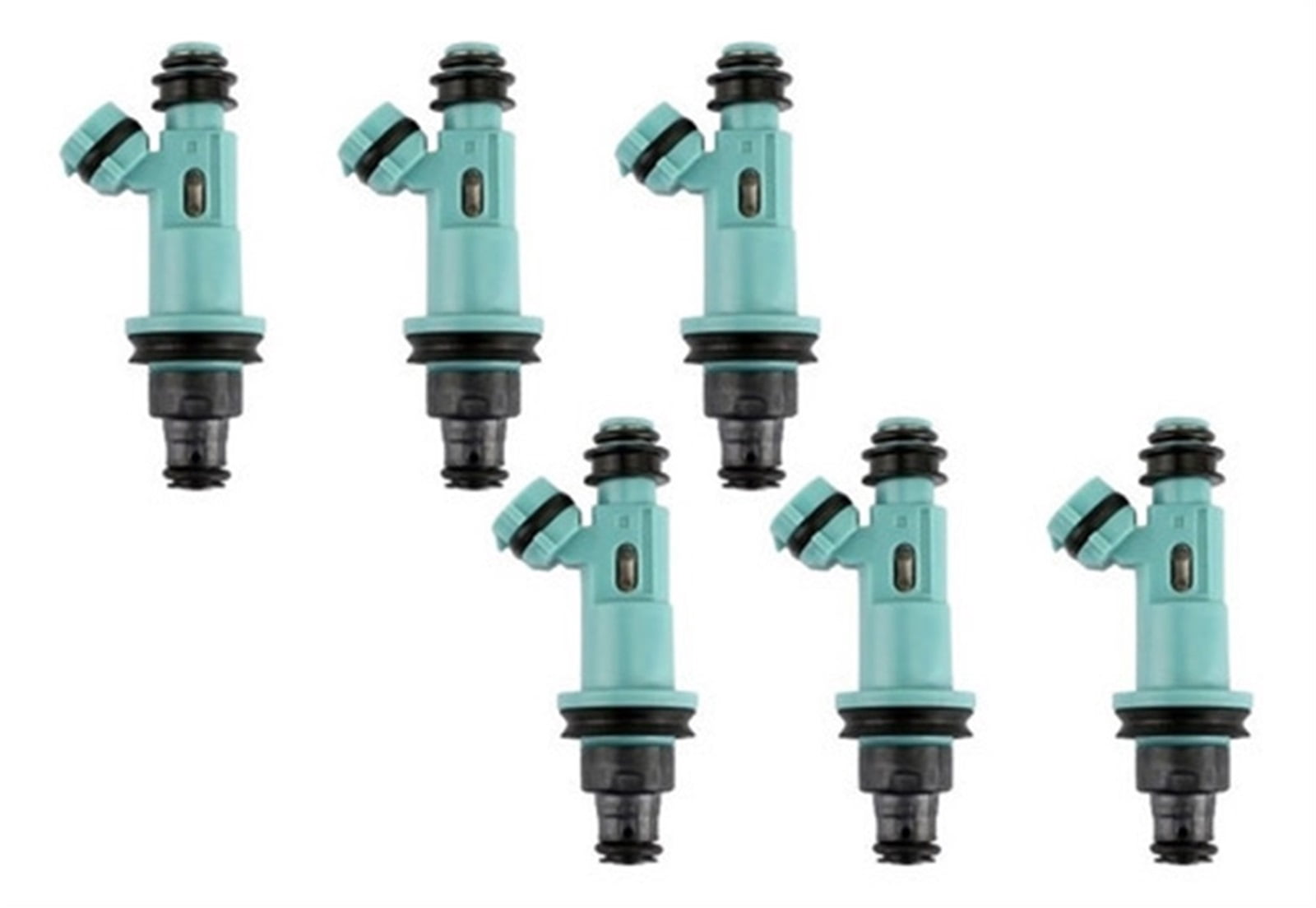 6x Fuel Injector Compatible with Toyota Supra Lexus Gs300 Sc300 Is300 ...