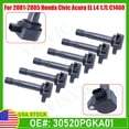6x Ignition Coil Set For Honda Pilot 03-08 Ridgeline 06-08 3.5L V6 ...