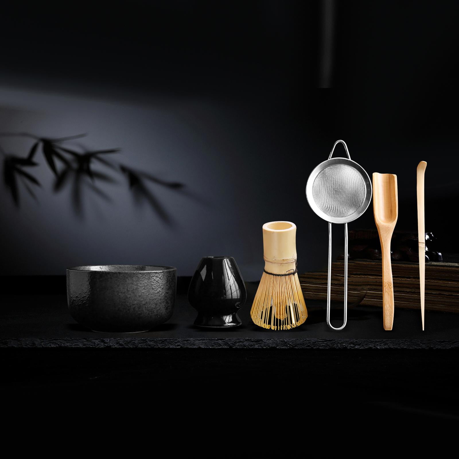 6x Japanese Matcha Ceremony Accessory Japanese Matcha Whisk Set with ...