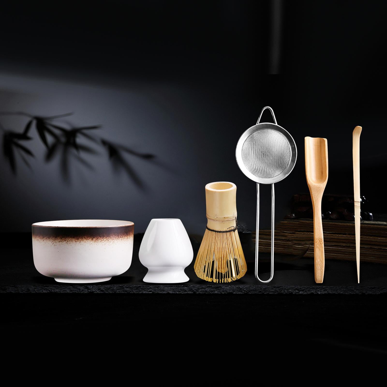 6x Japanese Matcha Ceremony Accessory Japanese Matcha Whisk Set with ...