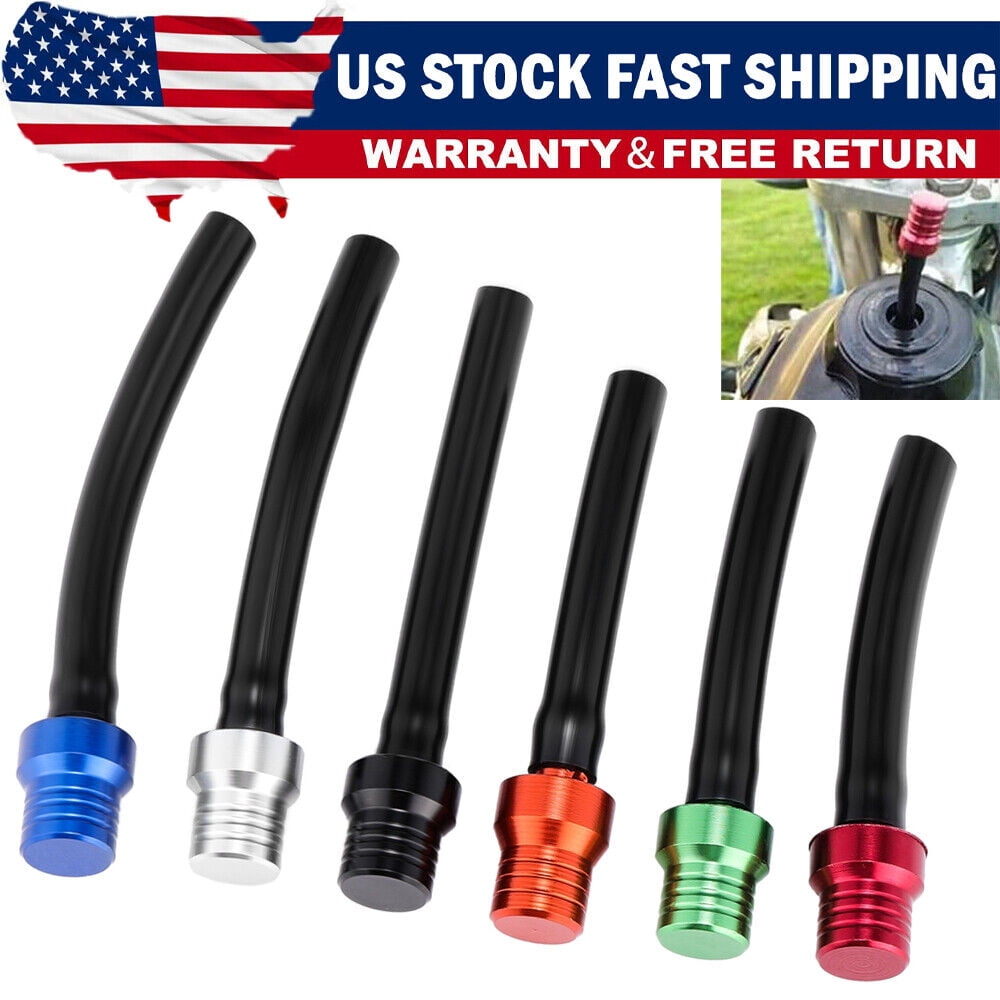 6x Motorcycle Gas CAP VENT Tank Fuel Air Breather Valve Hose Tube Dirt ...