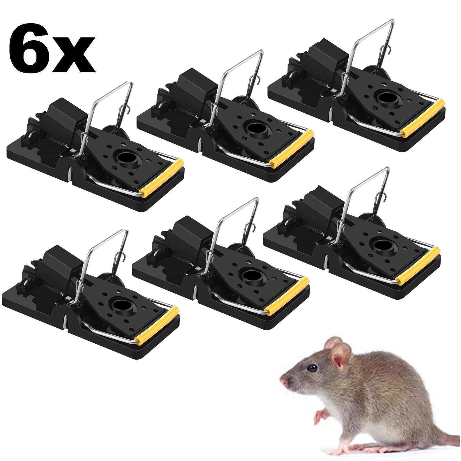 6x Mousetrap Mouse Trap Trap Snap Trap Animal Trap Mouse Mice Rodents M ...