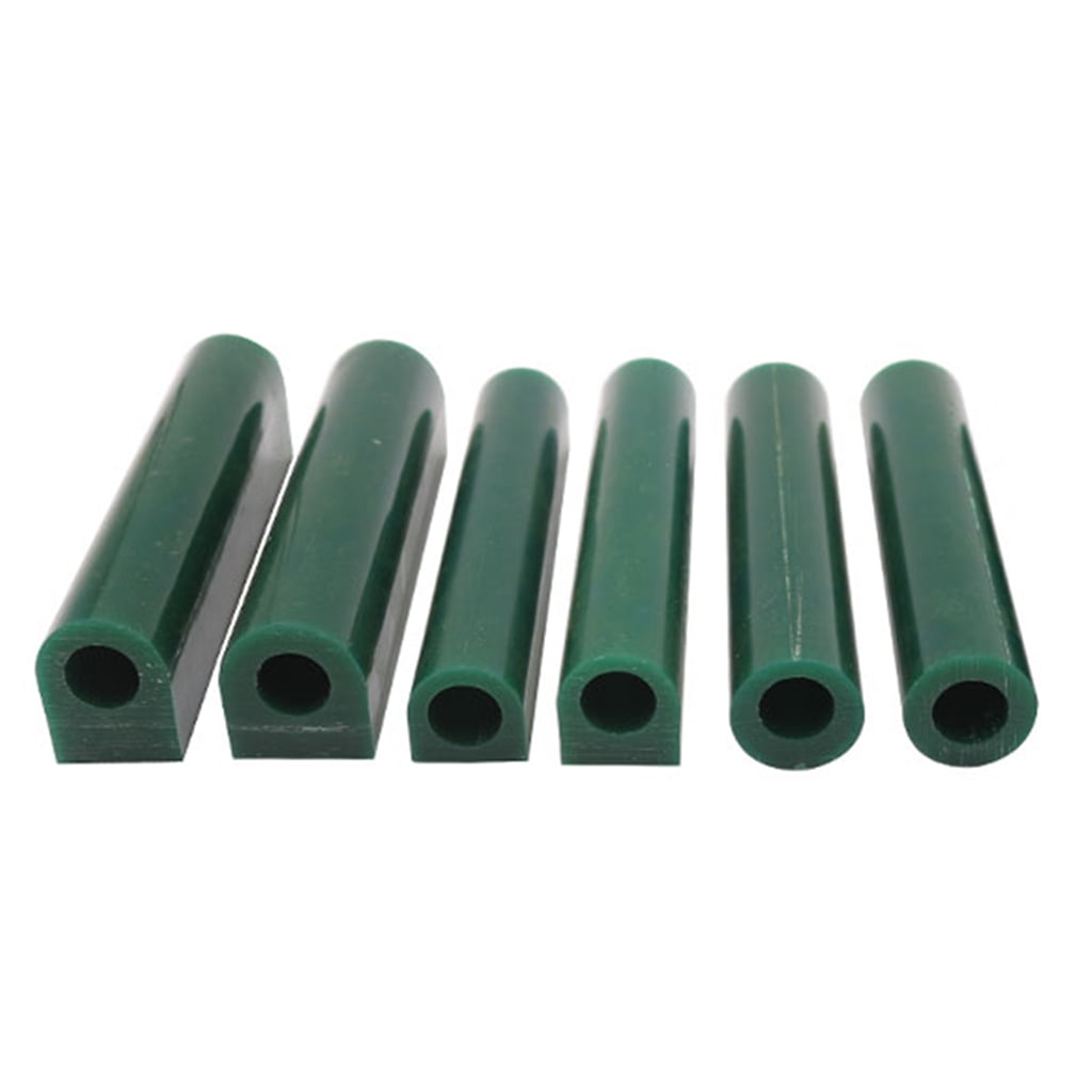 6x Ring Making Mold Centred Hole Hard Wax Solid Carving Wax Tube Flat ...