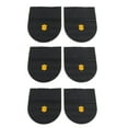 6x Rubber Heels Glue On Shoe Repair Pad Replacement And Womens Shoe ...