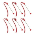 6x/Set Creative Bookmarks Beadable Page Markers Bookmarkers Beadable ...