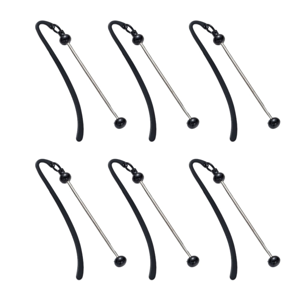 6x/Set Creative Bookmarks Beadable Page Markers Handmade Bookmarkers ...