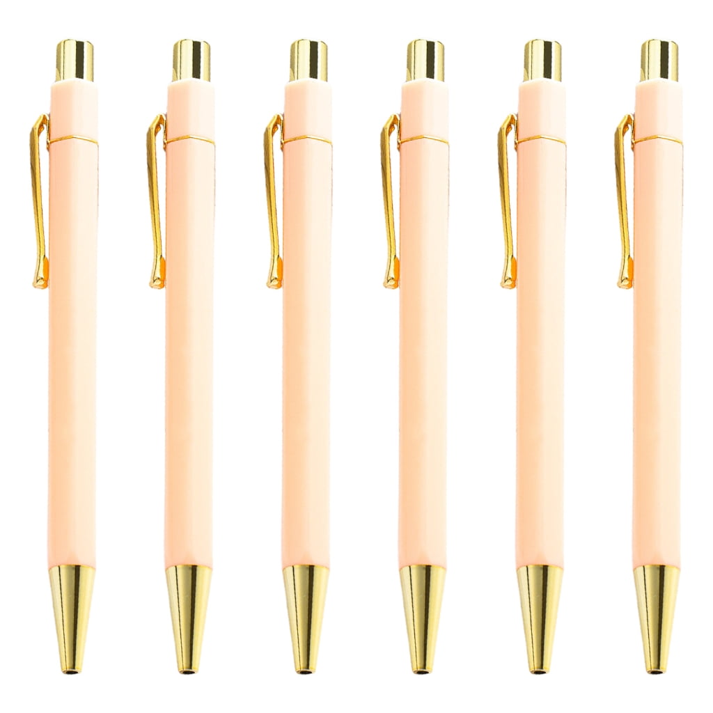 6x1.0mm Writing Pen Retractable Ballpoint Pen Oil Pen Business Pen ...