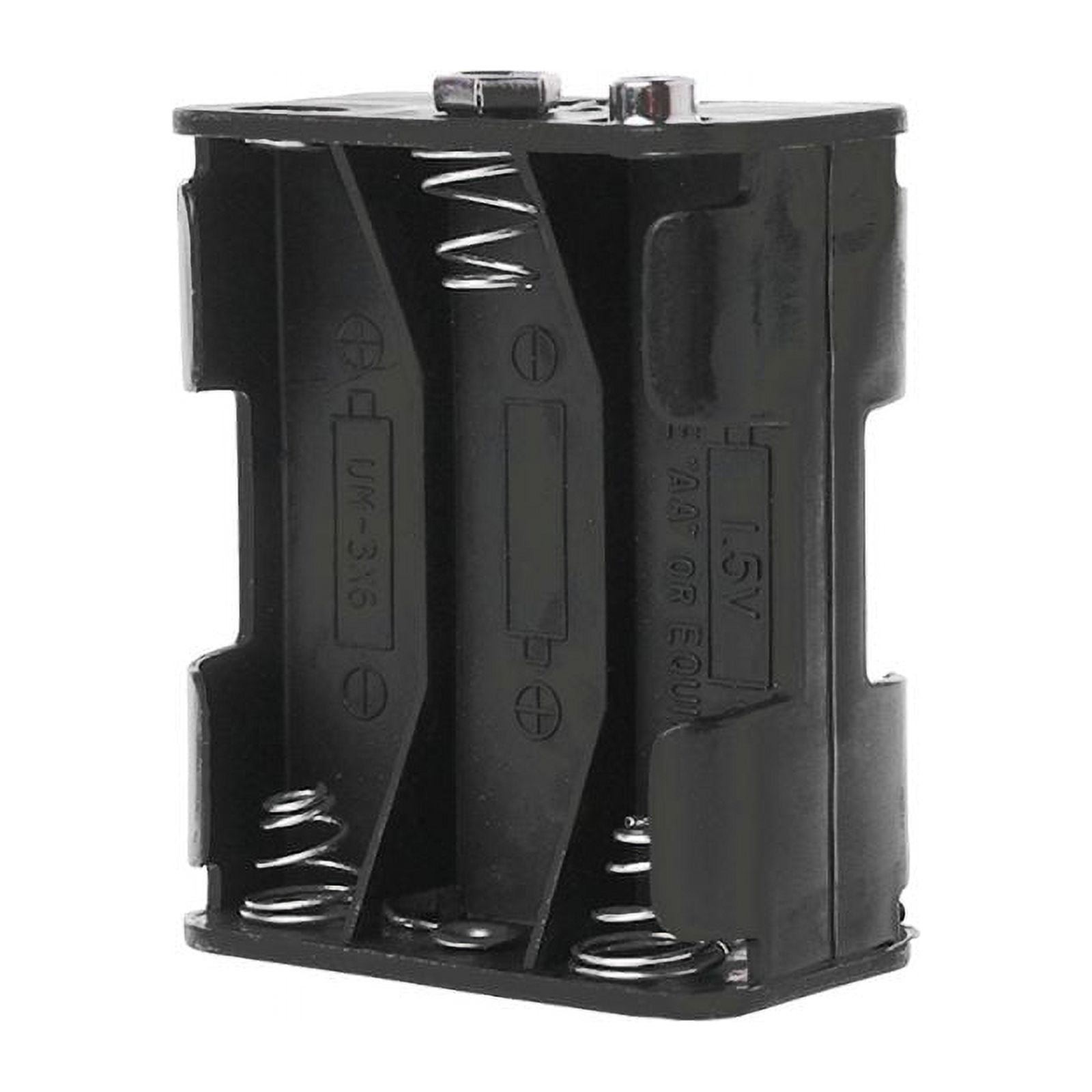 6x1.5V AA Plastic Battery Double Side Spring Box Back-to-back Buckle AA ...