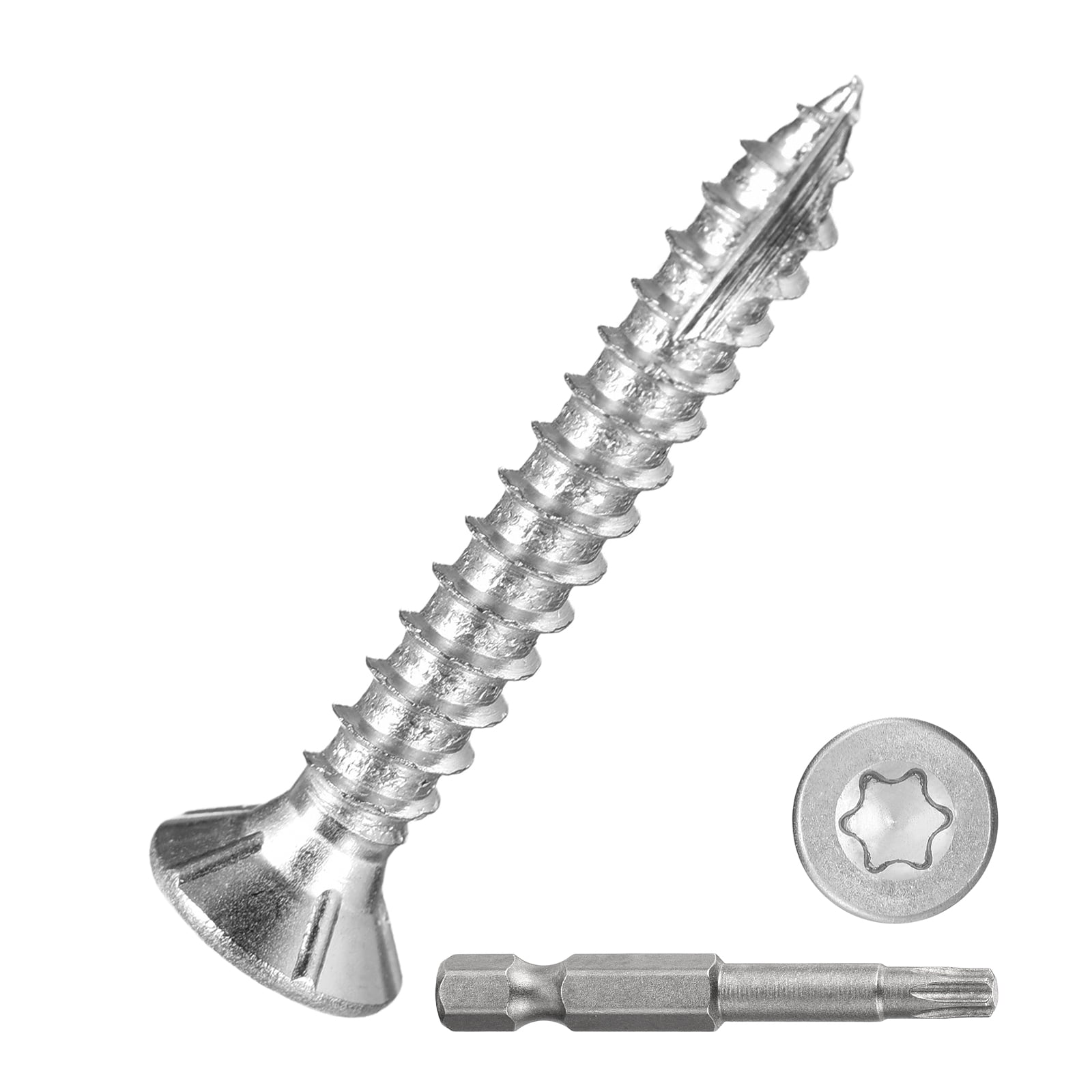 #6x1" Deck Screws - 500Pack - Good for Decks, Fences, Frames, Farms ...