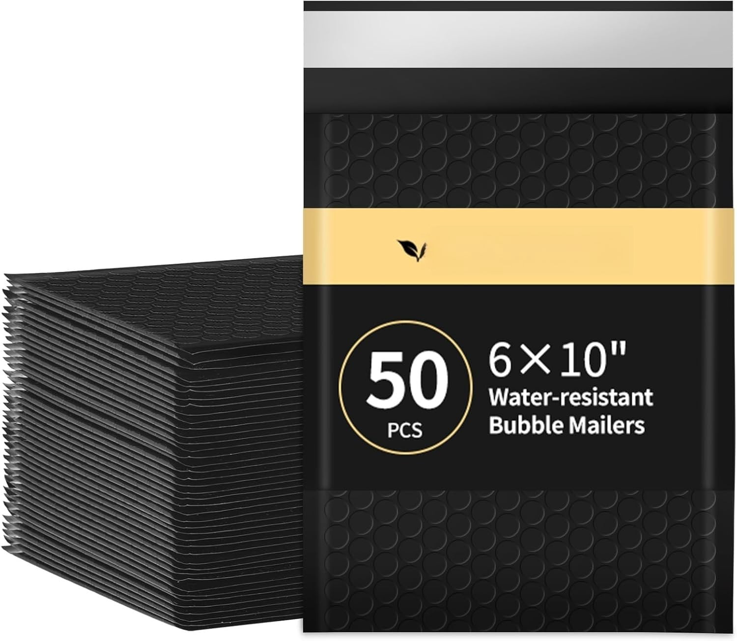 6x10" Inch Mailers 50 Padded Envelopes Self Seal Bags for Mailing Cards ...