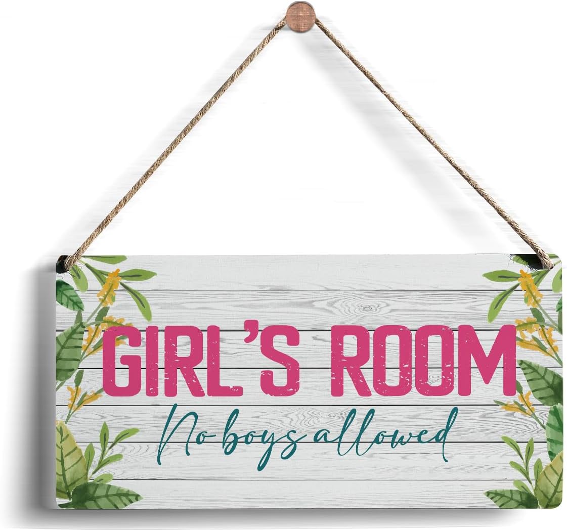 6x12 Inch Girls Room Decor Farmhouse Wall Hanging Decor For Home ...