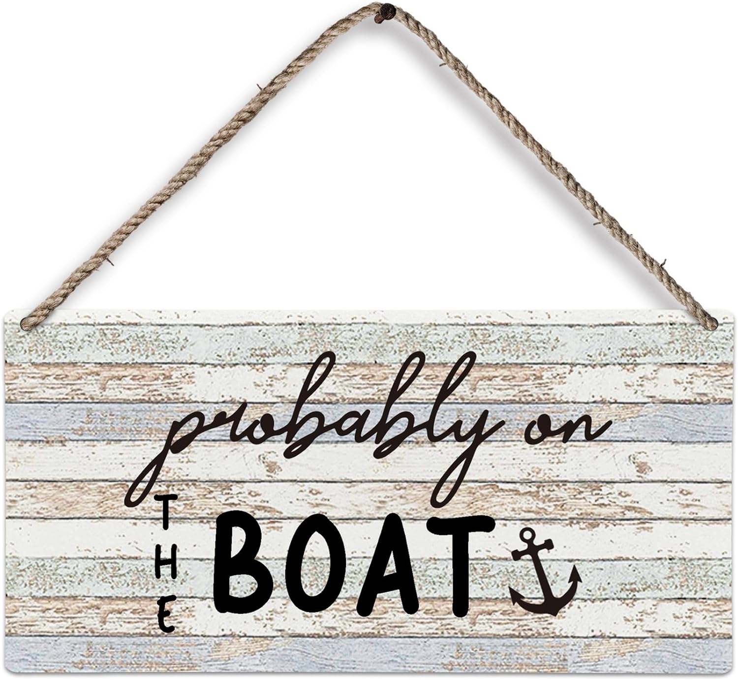6x12 Inch Lake House Nautical Wood Plaque Sign, Lake House Decor, Lake ...