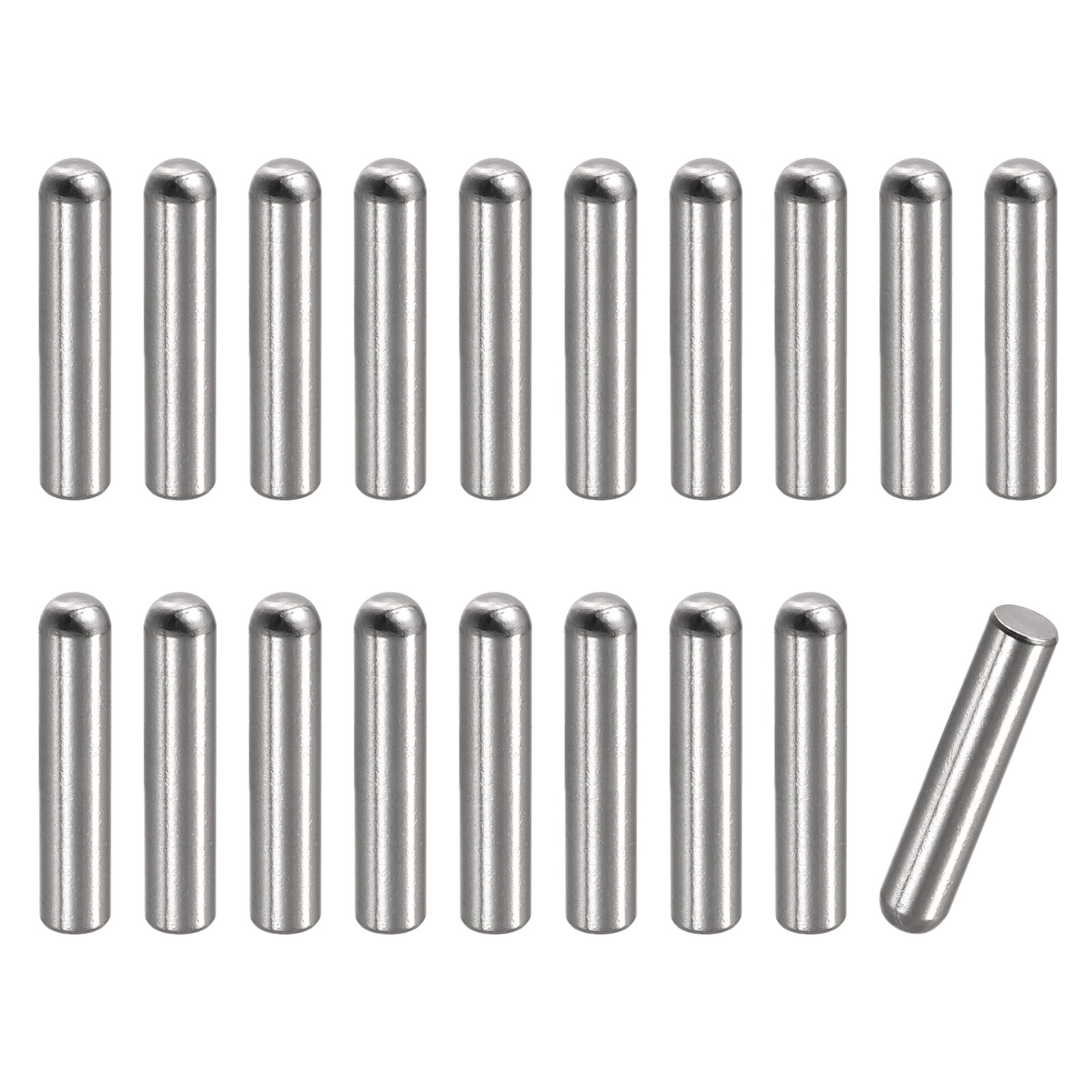 Walmart 6x25mm Long-lasting 304 Stainless Steel Dowel Pins, 20 Pack ...